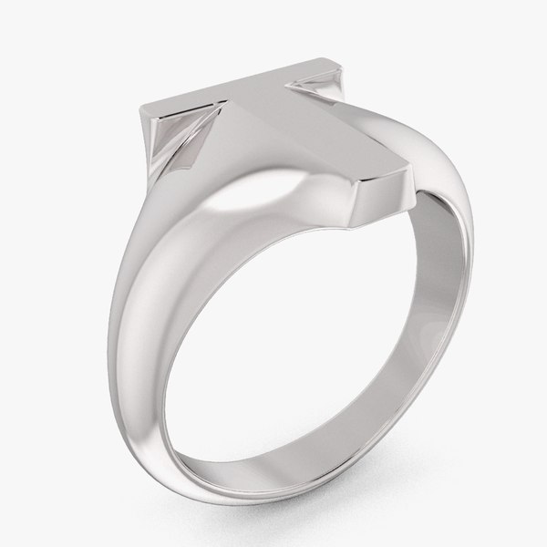 Signet Ring 3D Models for Download | TurboSquid