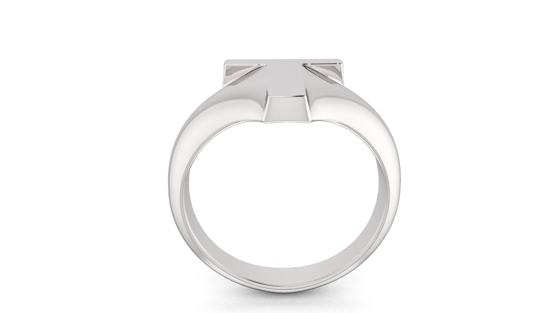 Alphabet Signet Ring T 3D - TurboSquid 2088426