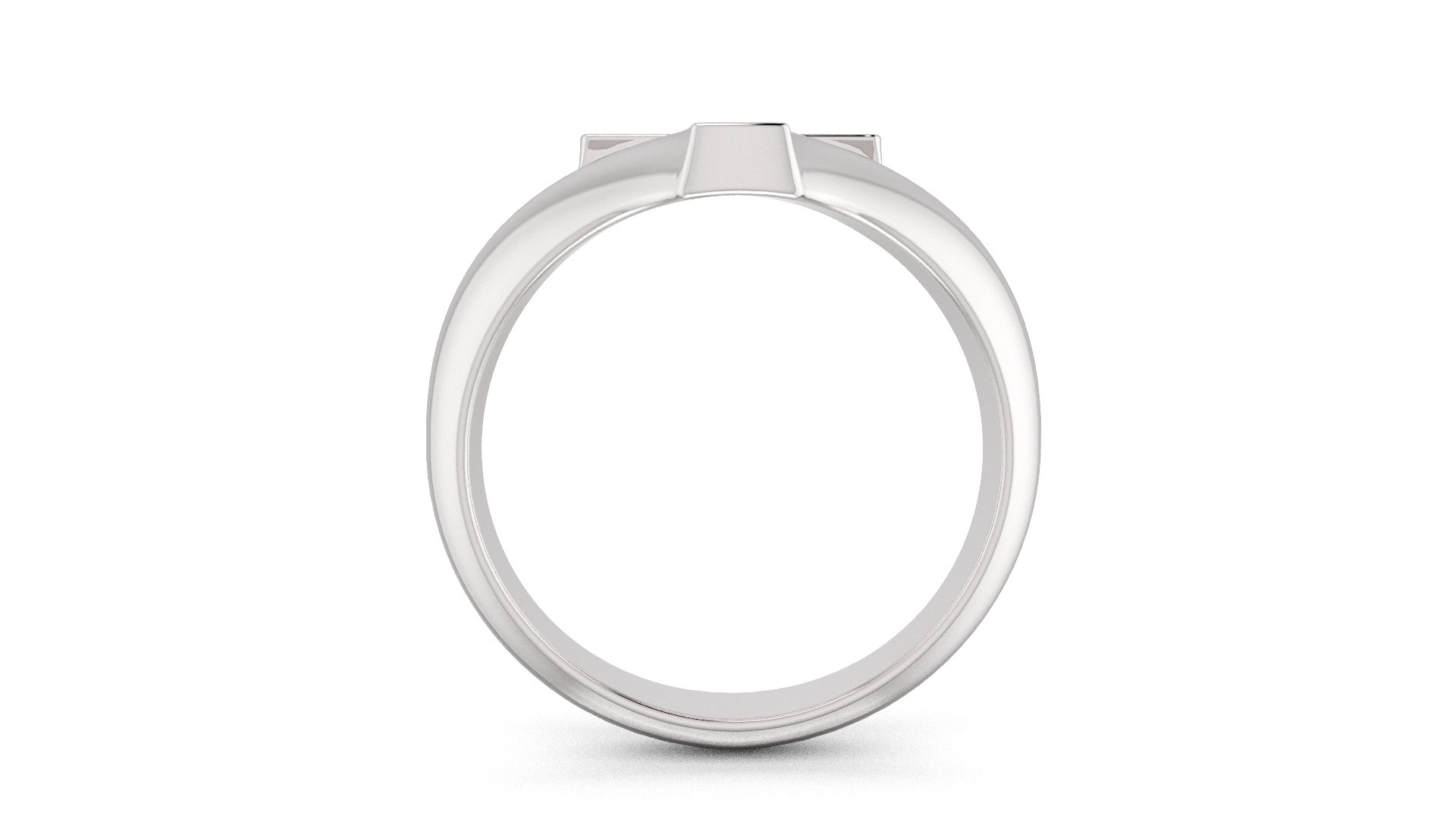 Alphabet Signet Ring T 3D - TurboSquid 2088426