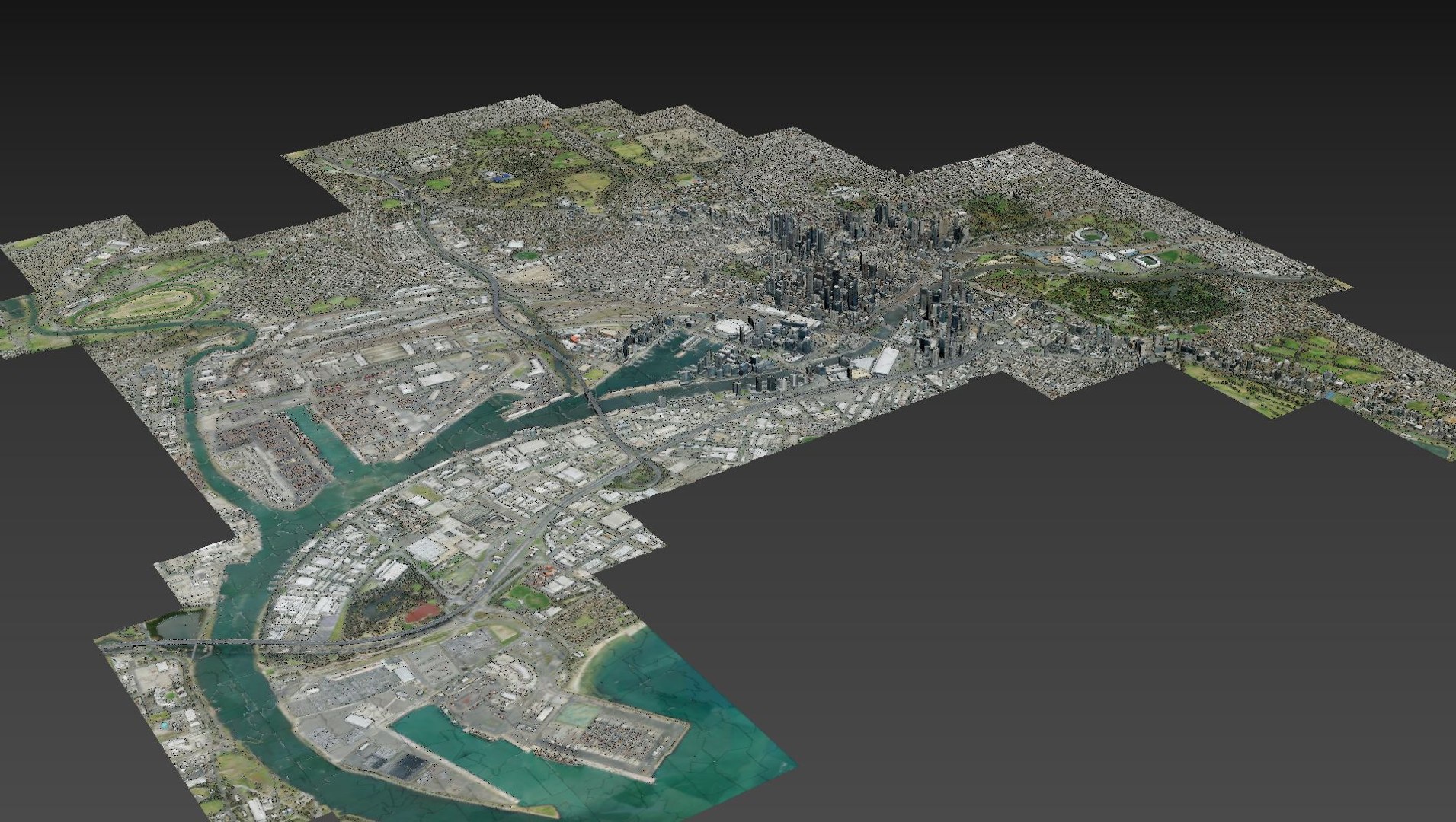 Melbourne City 3D Scan 3D Model - TurboSquid 2212849