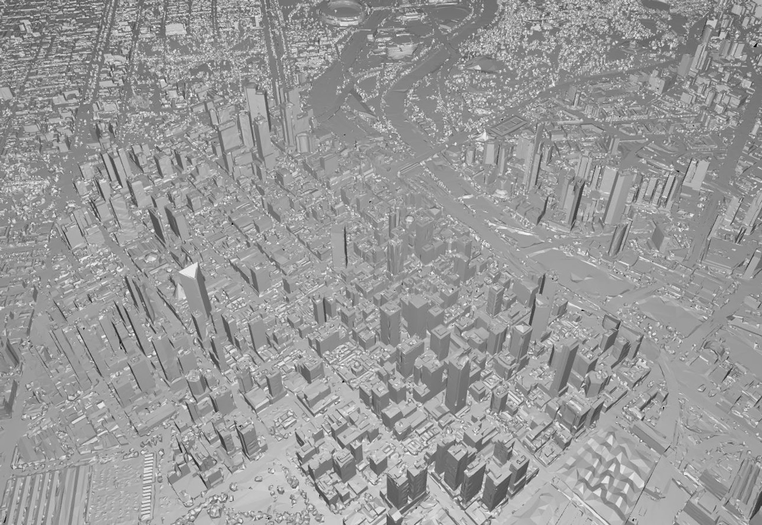 Melbourne City 3D Scan 3D Model - TurboSquid 2212849