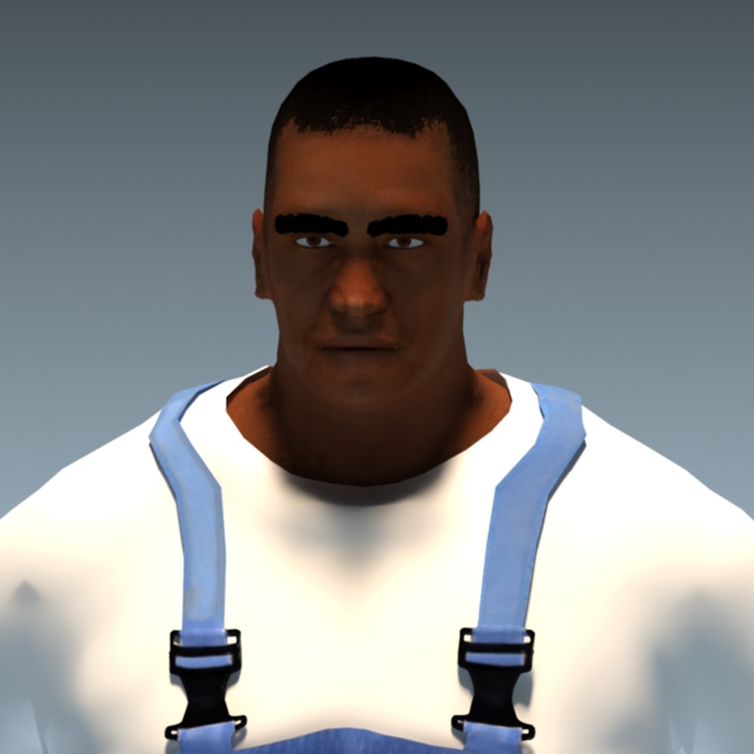 3D gardener model - TurboSquid 1318974