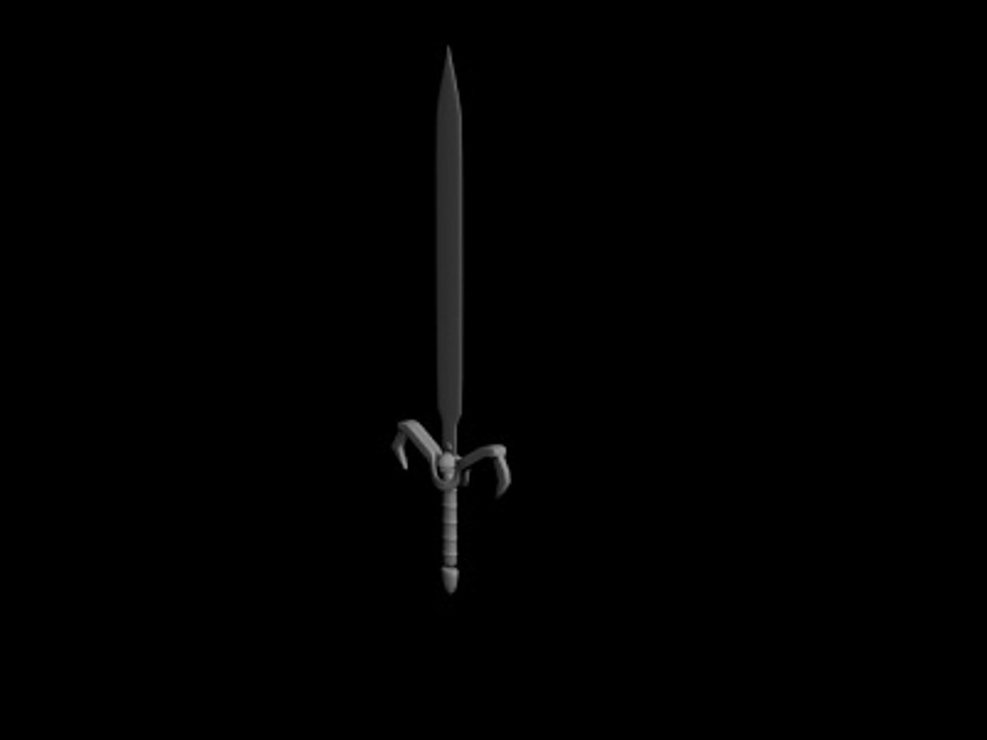 3d model sword