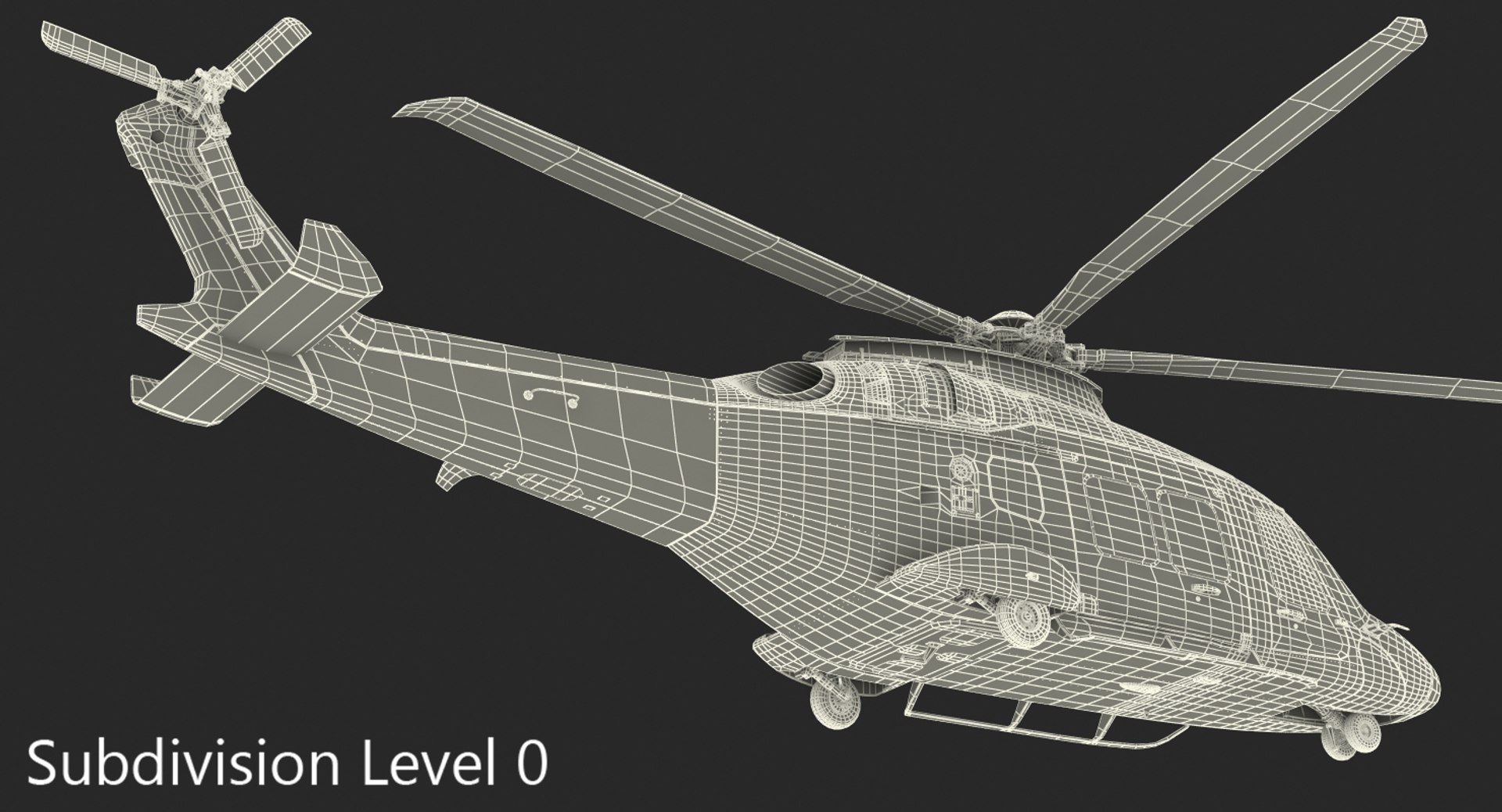 3D helicopter agustawestland aw169 - TurboSquid 1211569