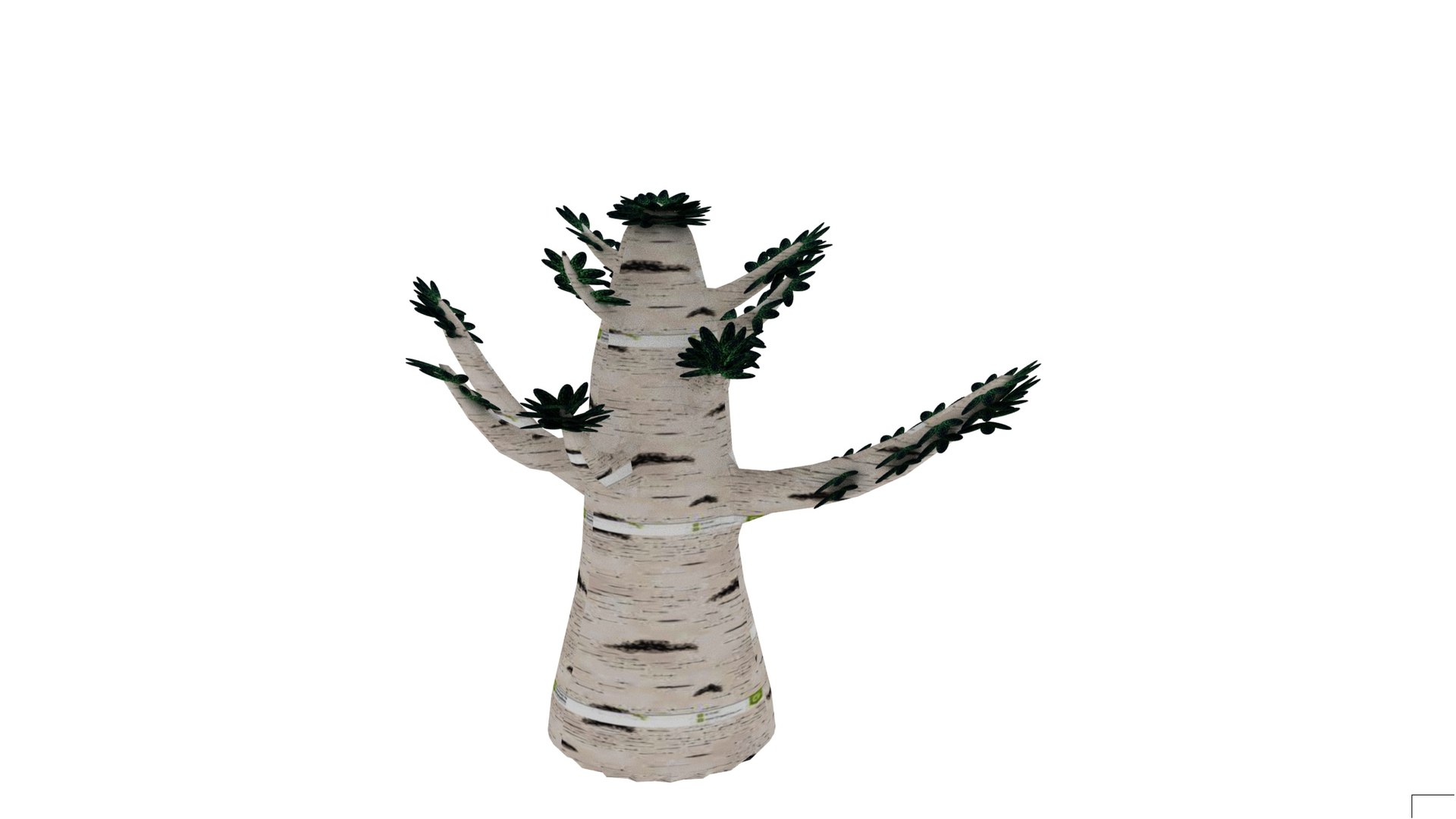 Science Fiction Tree Model - TurboSquid 1991912