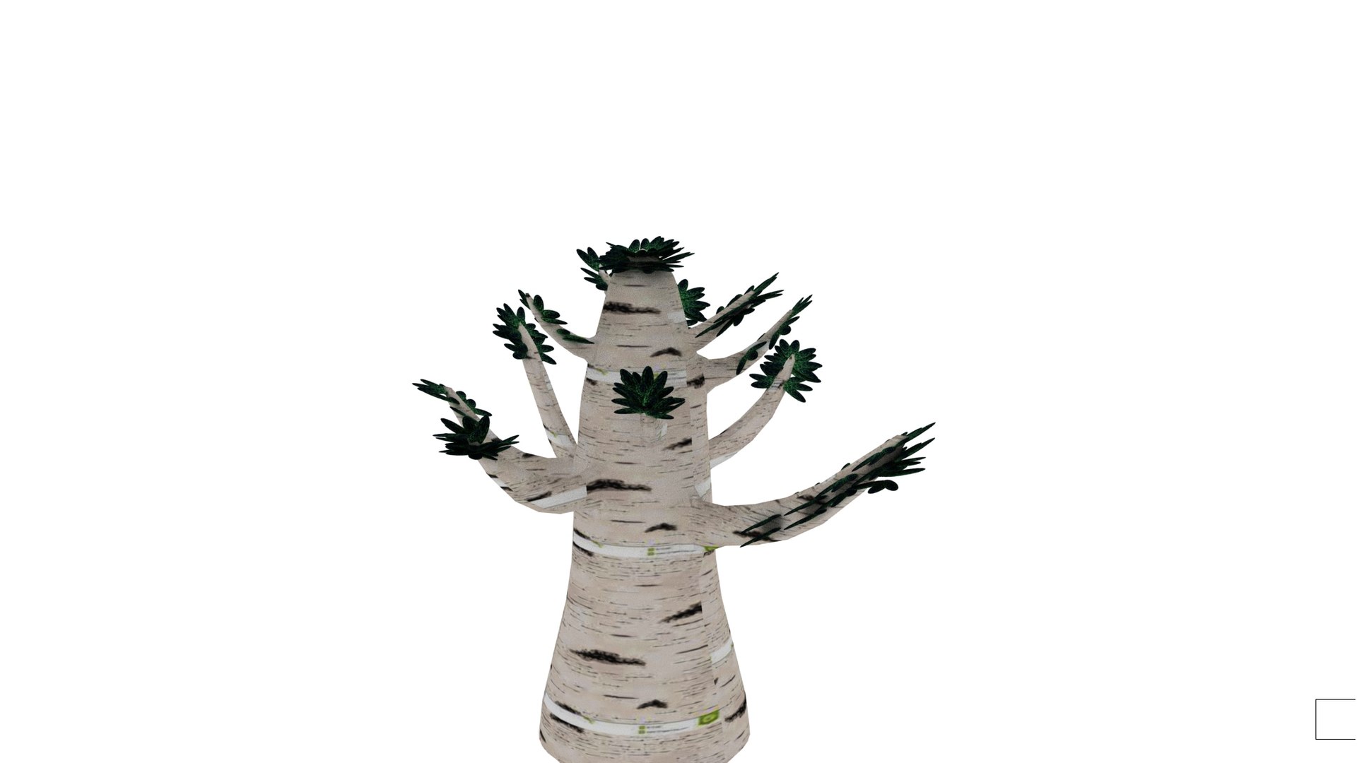 Science Fiction Tree Model - TurboSquid 1991912