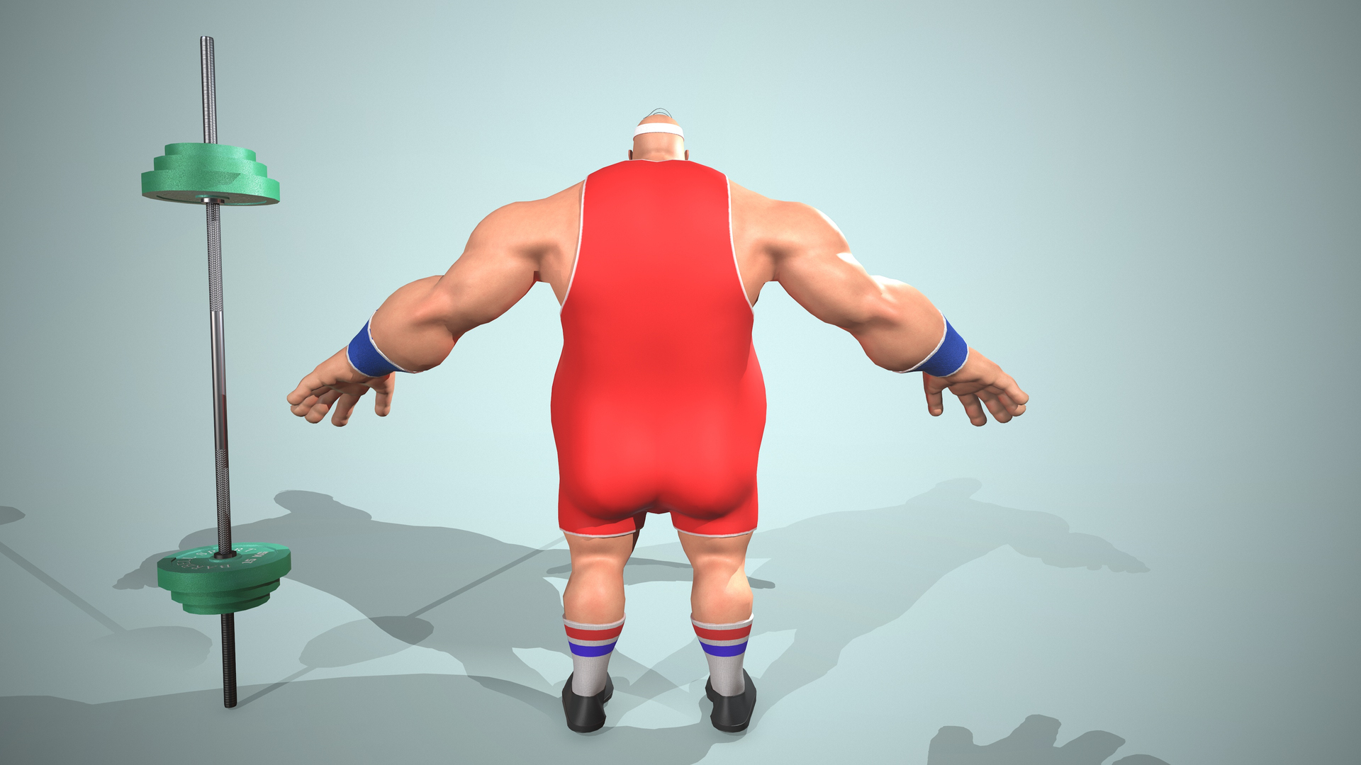 3D Bodybuilder - TurboSquid 1855357