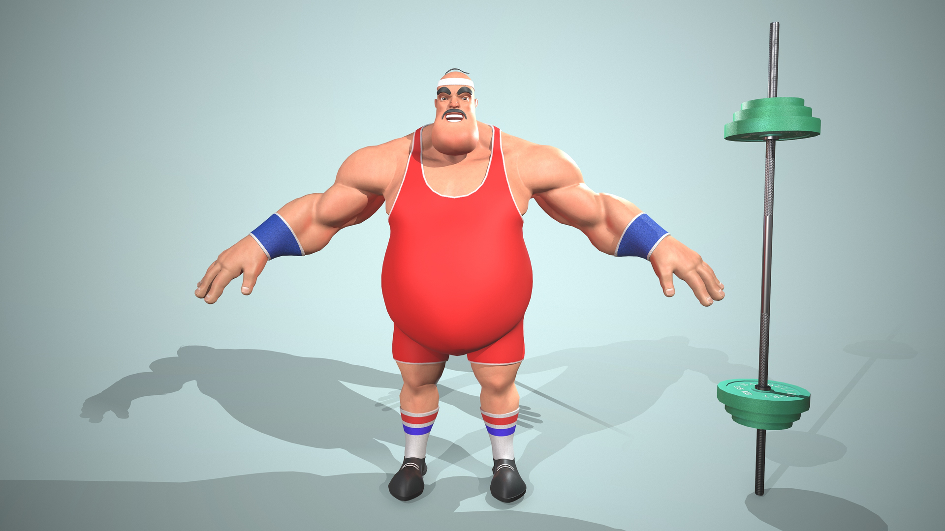 3D Bodybuilder - TurboSquid 1855357
