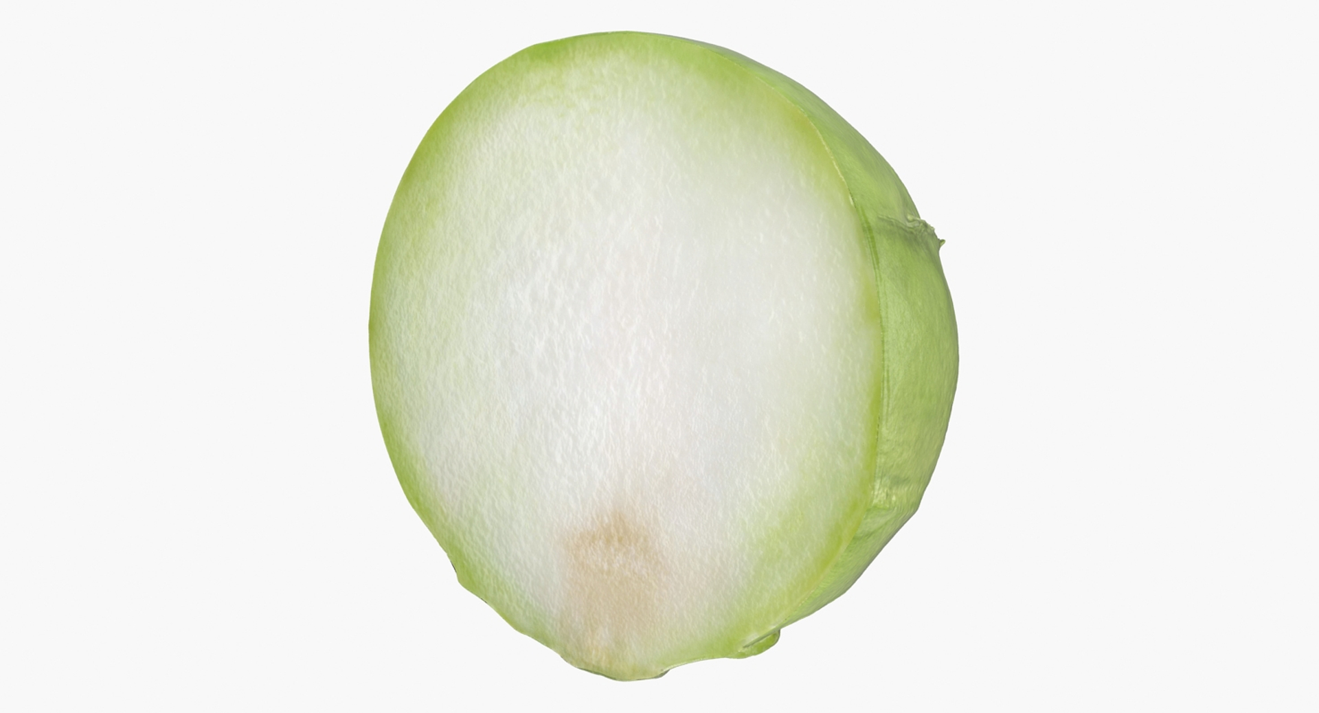 Turnip cabbage kohlrabi half 3D model - TurboSquid 1203335