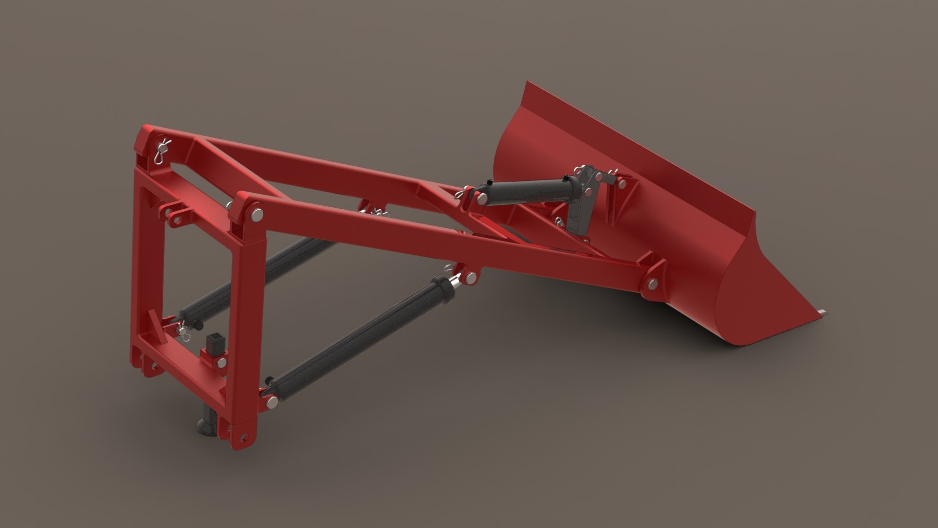 Loader Tractor Model - TurboSquid 1663040