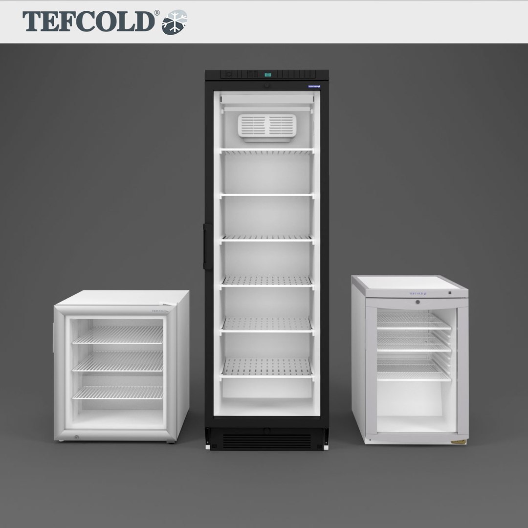 3D Model Tefcold Bc85 Display Freezers - TurboSquid 1286483