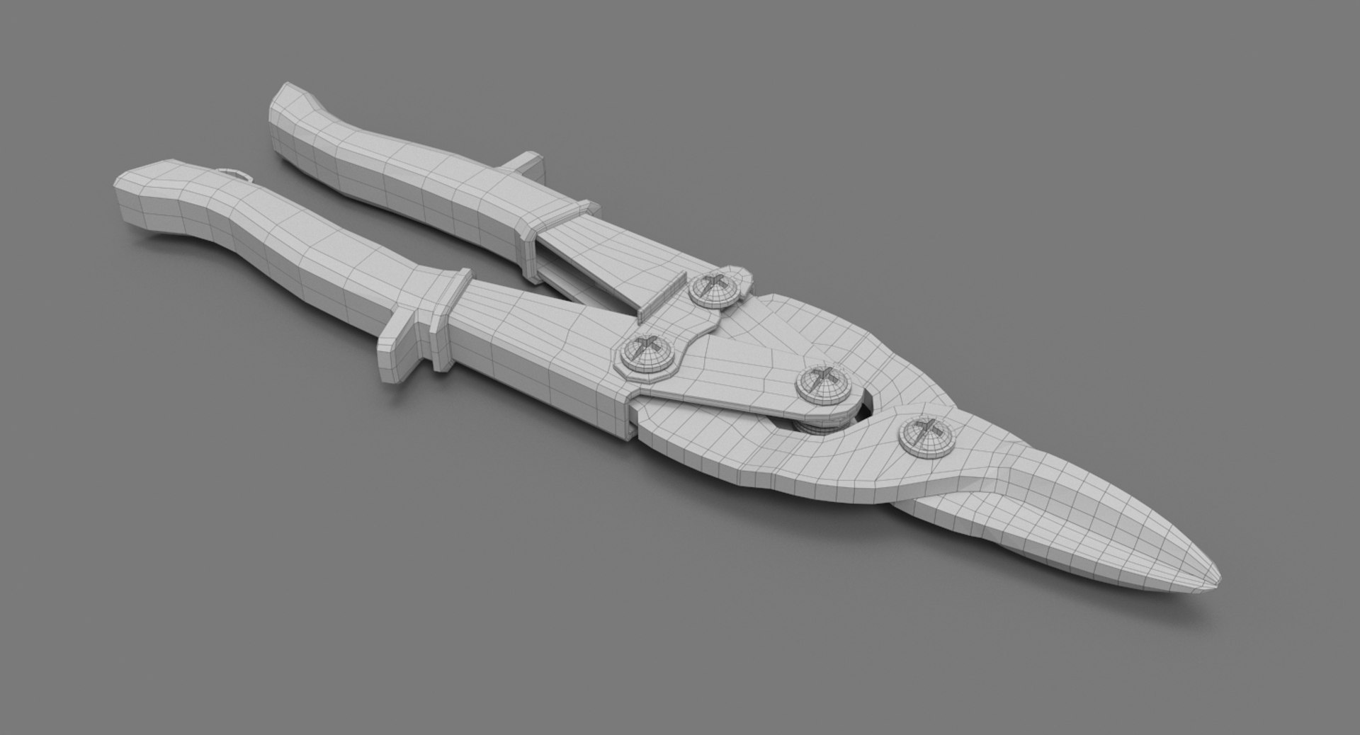 Metal Snips 3D Model - TurboSquid 1290979