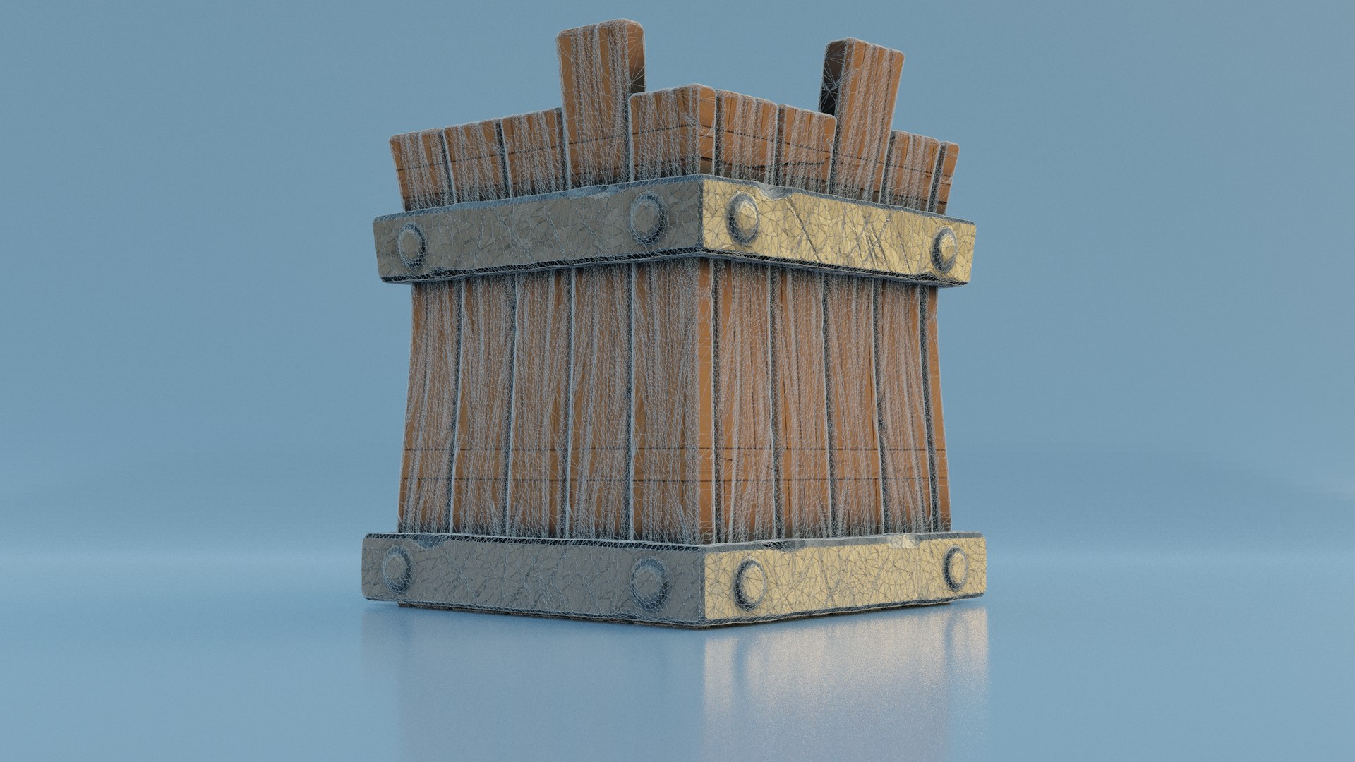 3D Stylized Bucket Model - TurboSquid 1432937