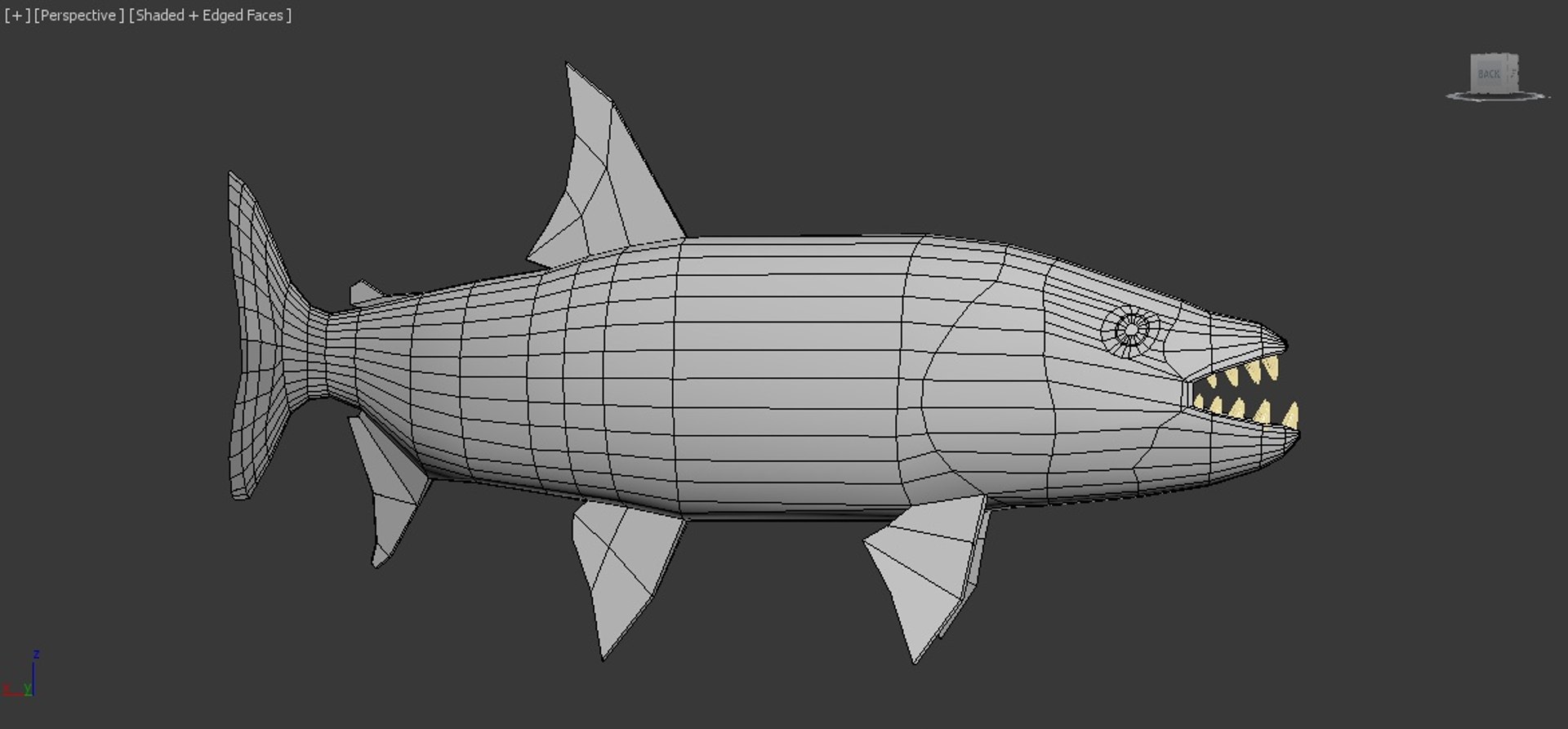 3D Tiger Fish - TurboSquid 1154460