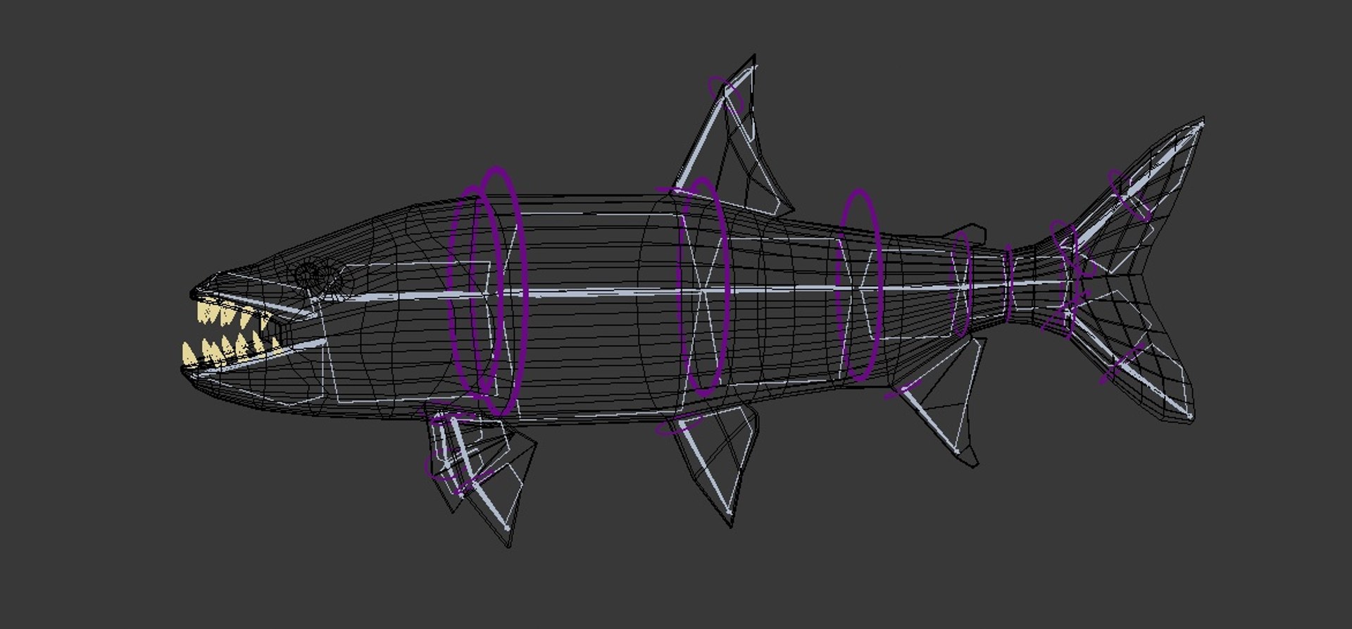 3D Tiger Fish - TurboSquid 1154460