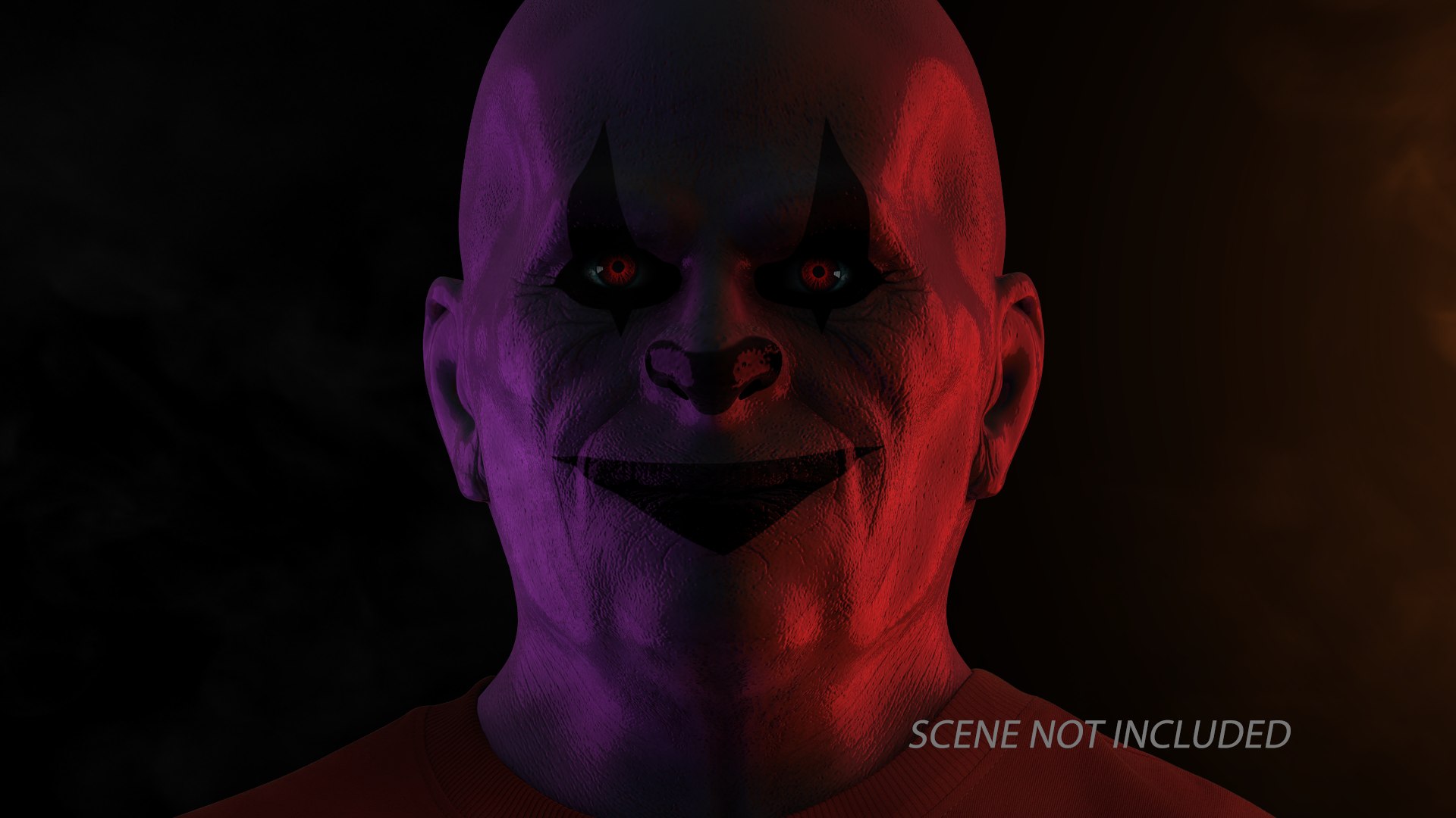 Evil Clown Mask 3D Model - TurboSquid 2293824