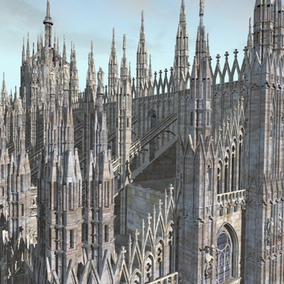 Duomo Milano Milan 3d Model