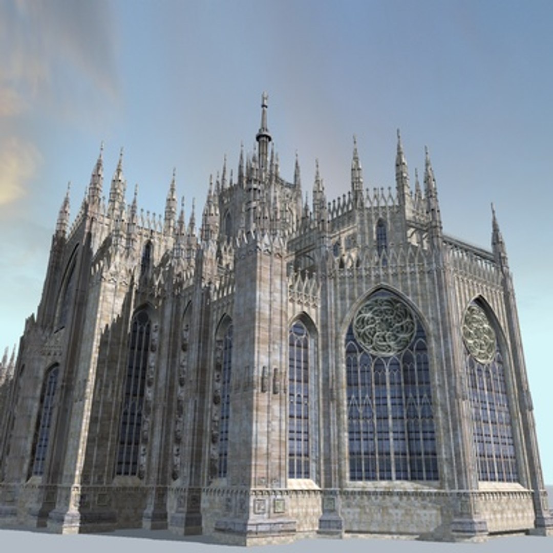 Duomo Milano Milan 3d Model