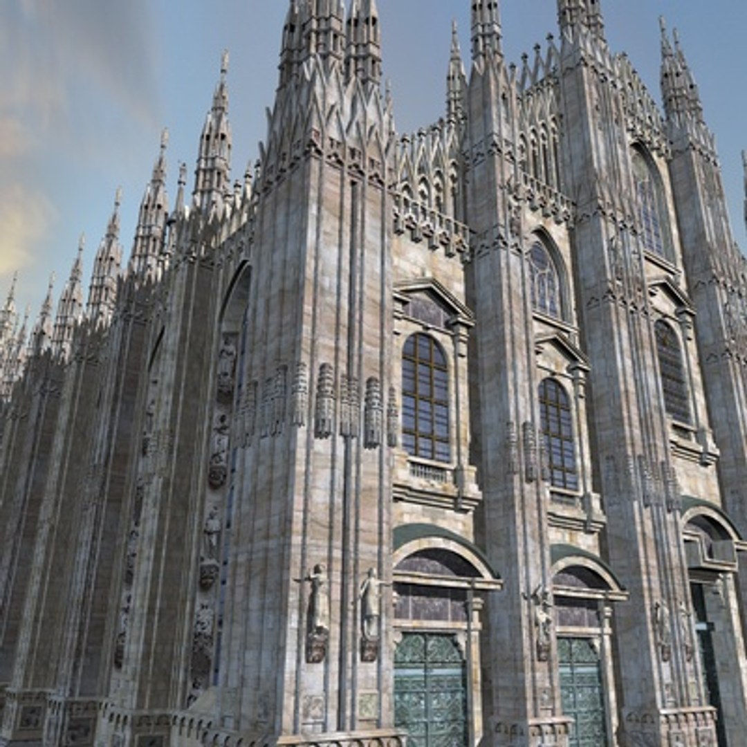 Duomo Milano Milan 3d Model