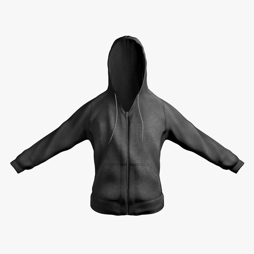 Hoodie Hood 3d Model