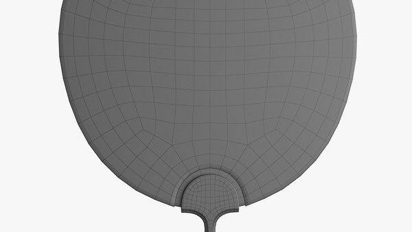 modelo 3d Fan japonés Uchiwa - TurboSquid 2205103