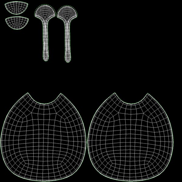 modelo 3d Fan japonés Uchiwa - TurboSquid 2205103