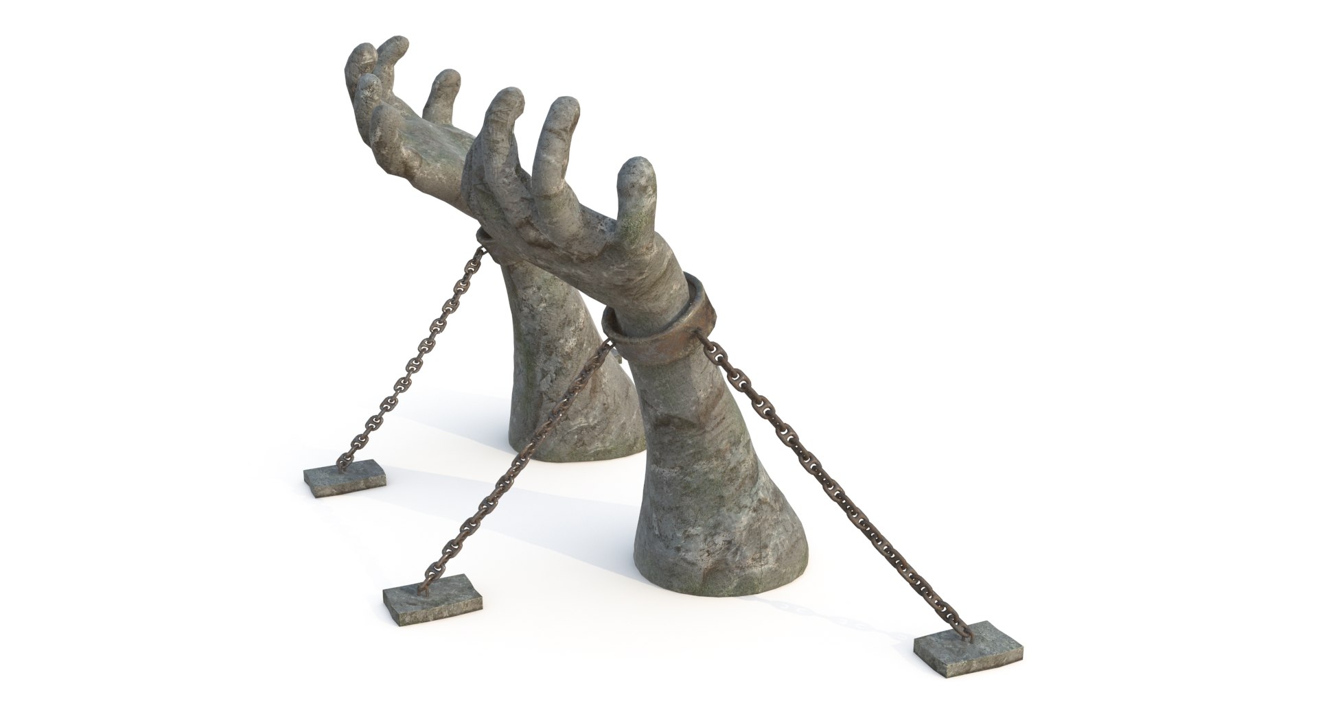 3D Stone Hand - TurboSquid 1350135