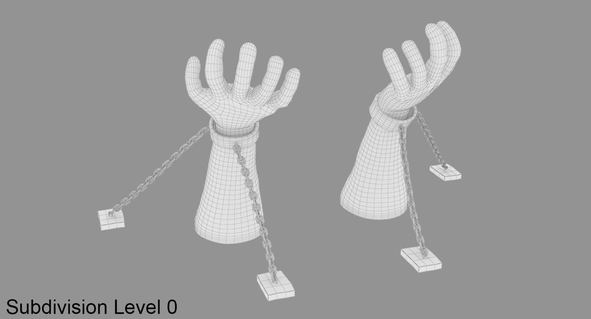 3D Stone Hand - TurboSquid 1350135