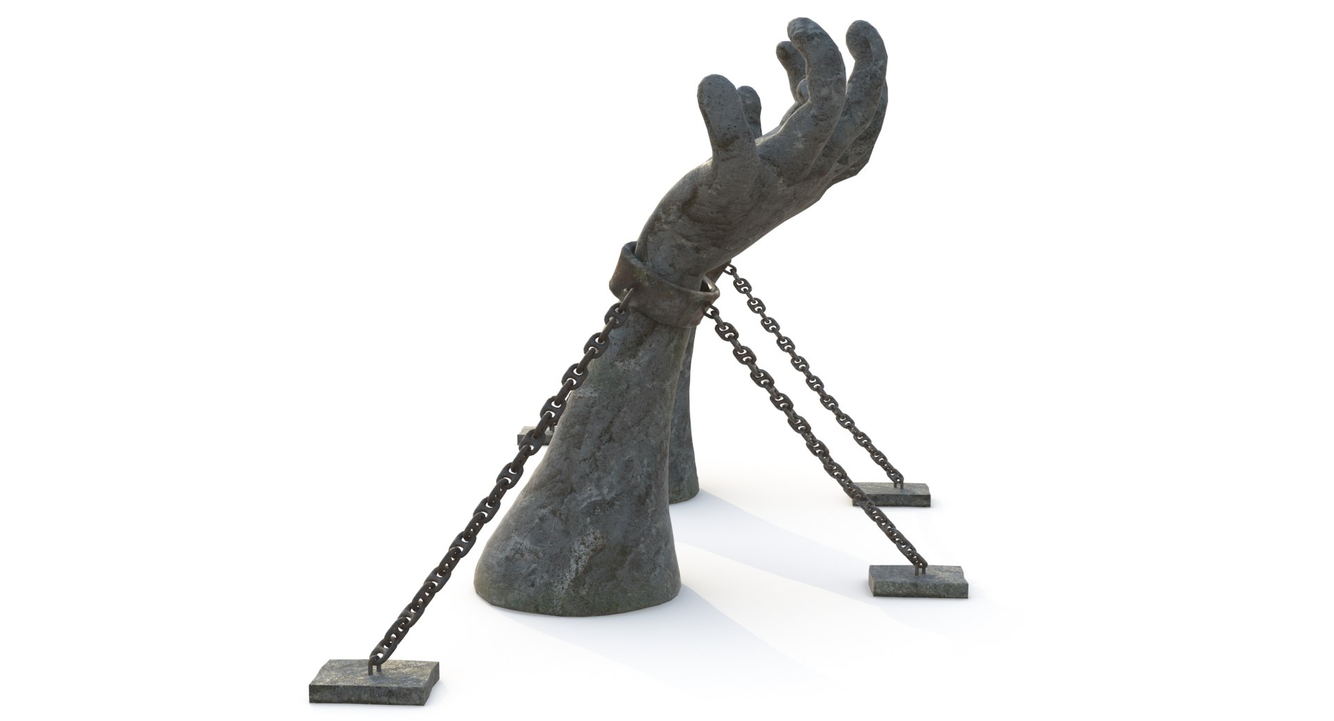 3D Stone Hand - TurboSquid 1350135