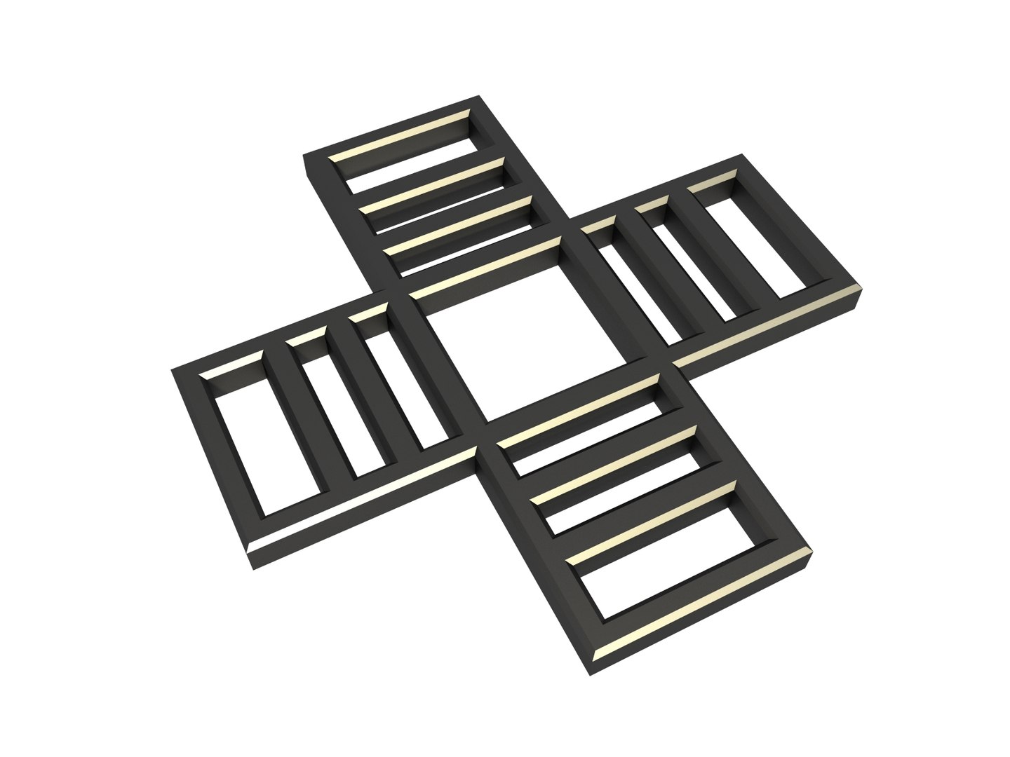 3D Cross - TurboSquid 1474766