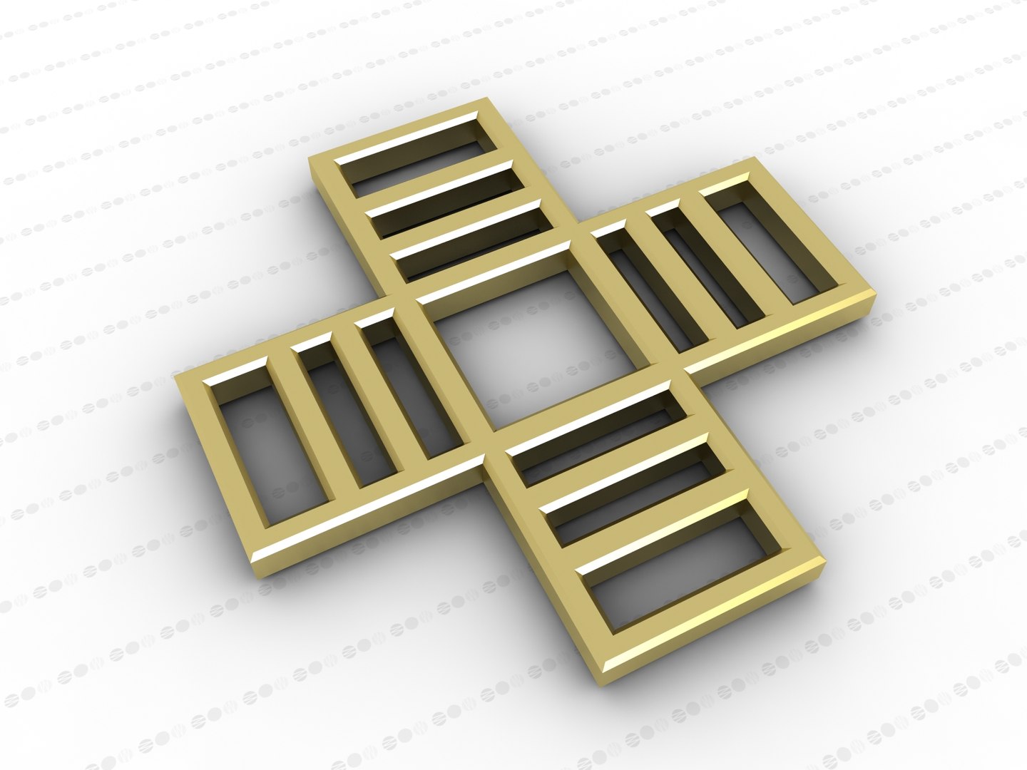 3D Cross - TurboSquid 1474766