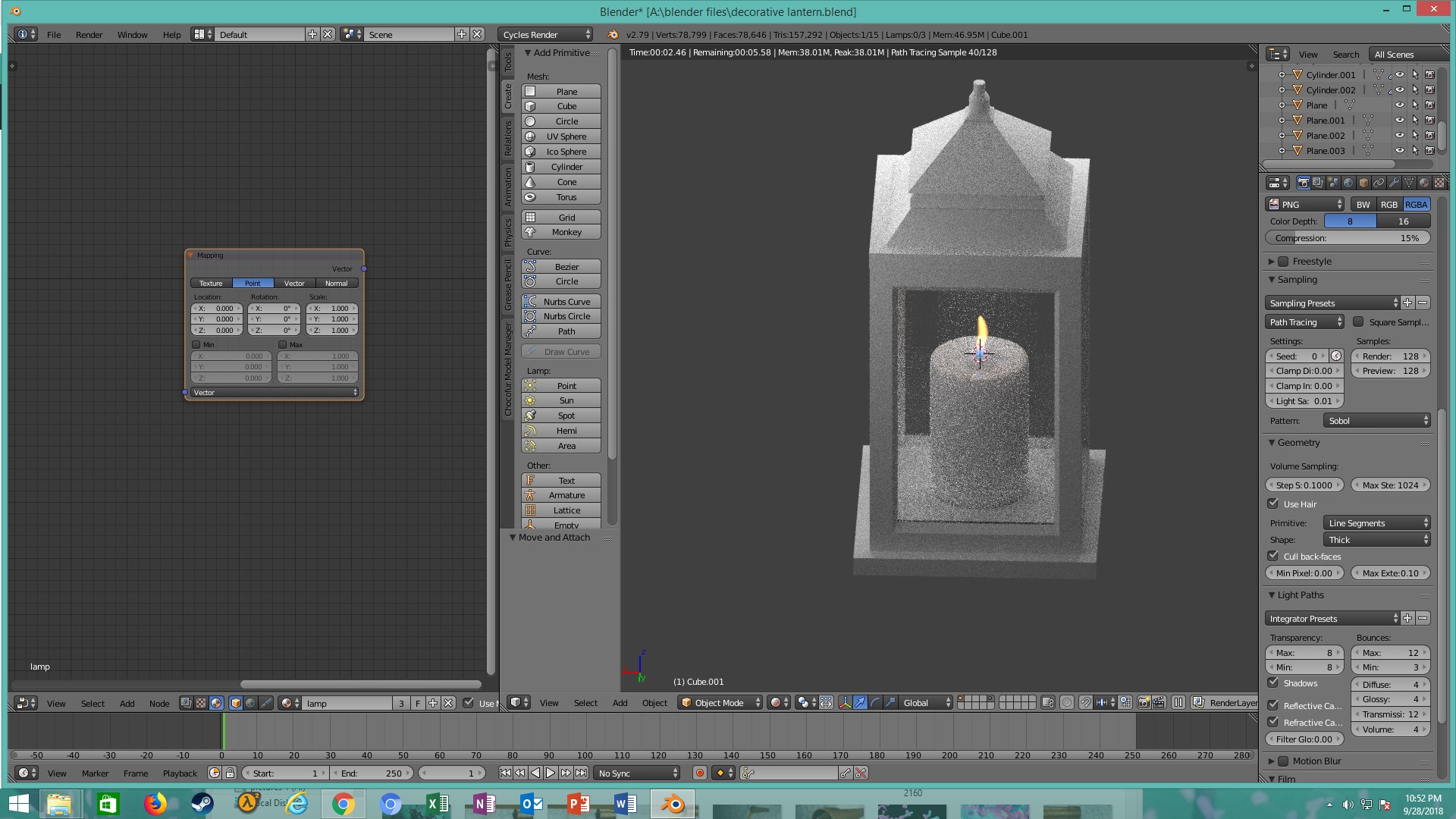 3D Decorative Lantern - TurboSquid 1332082