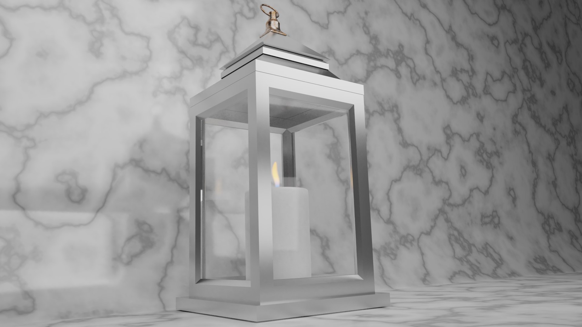 3D Decorative Lantern - TurboSquid 1332082