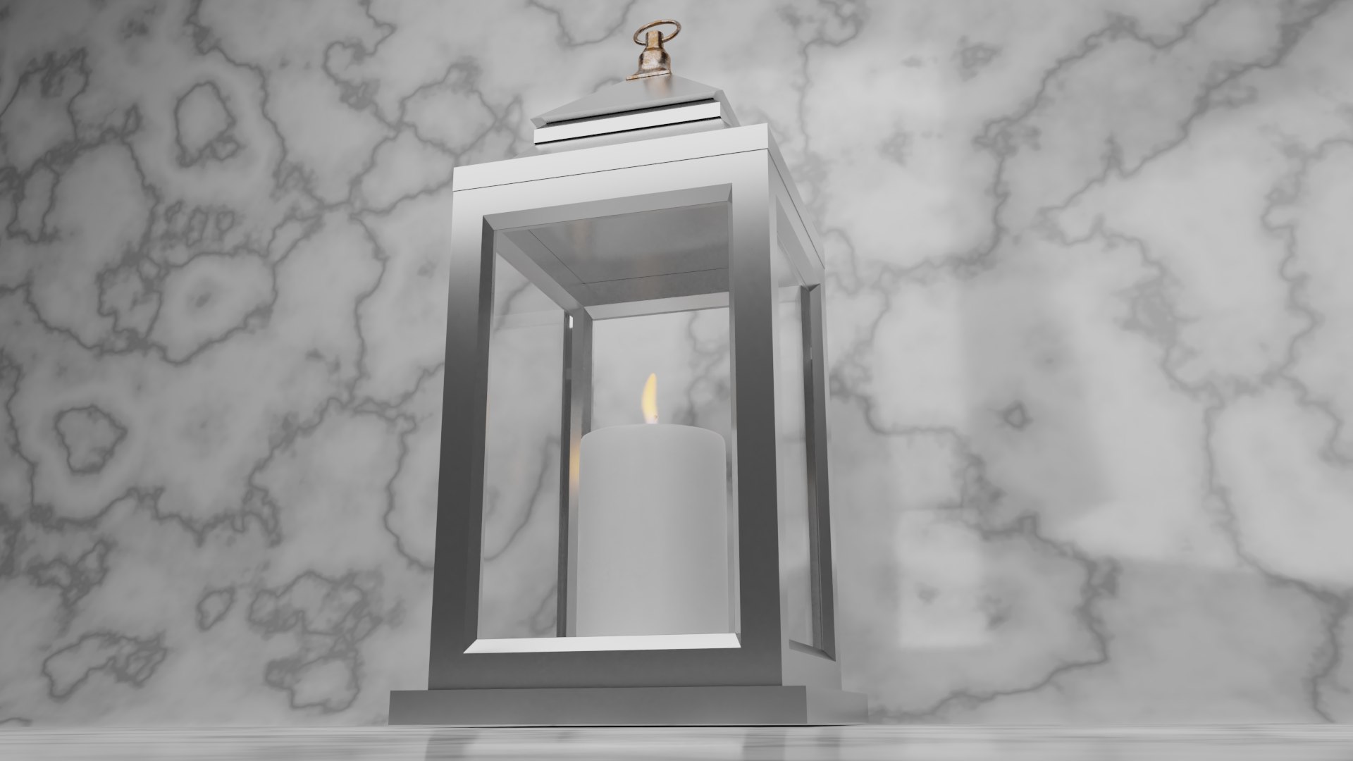 3D Decorative Lantern - TurboSquid 1332082
