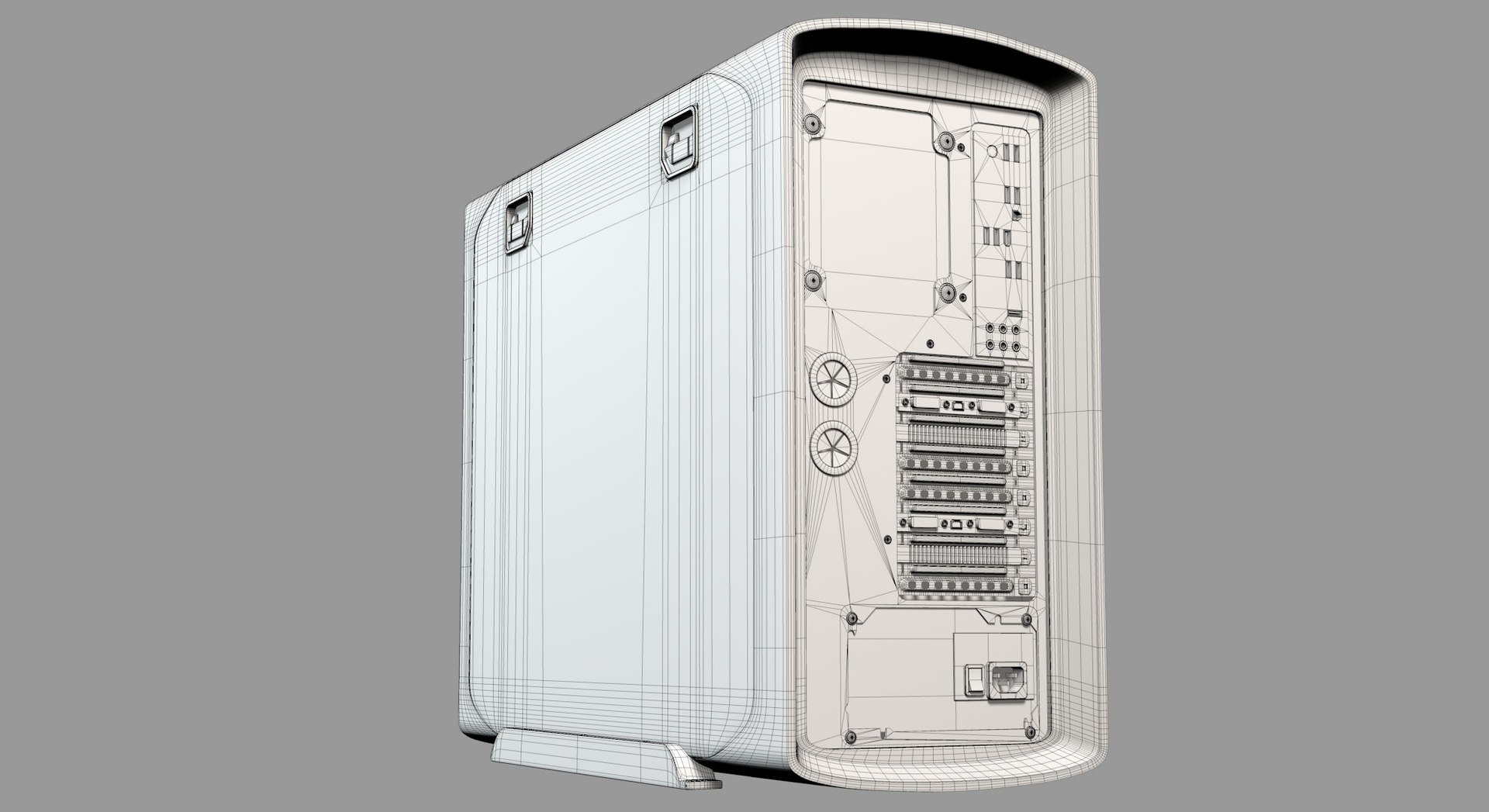 Computer Case 3d 3ds