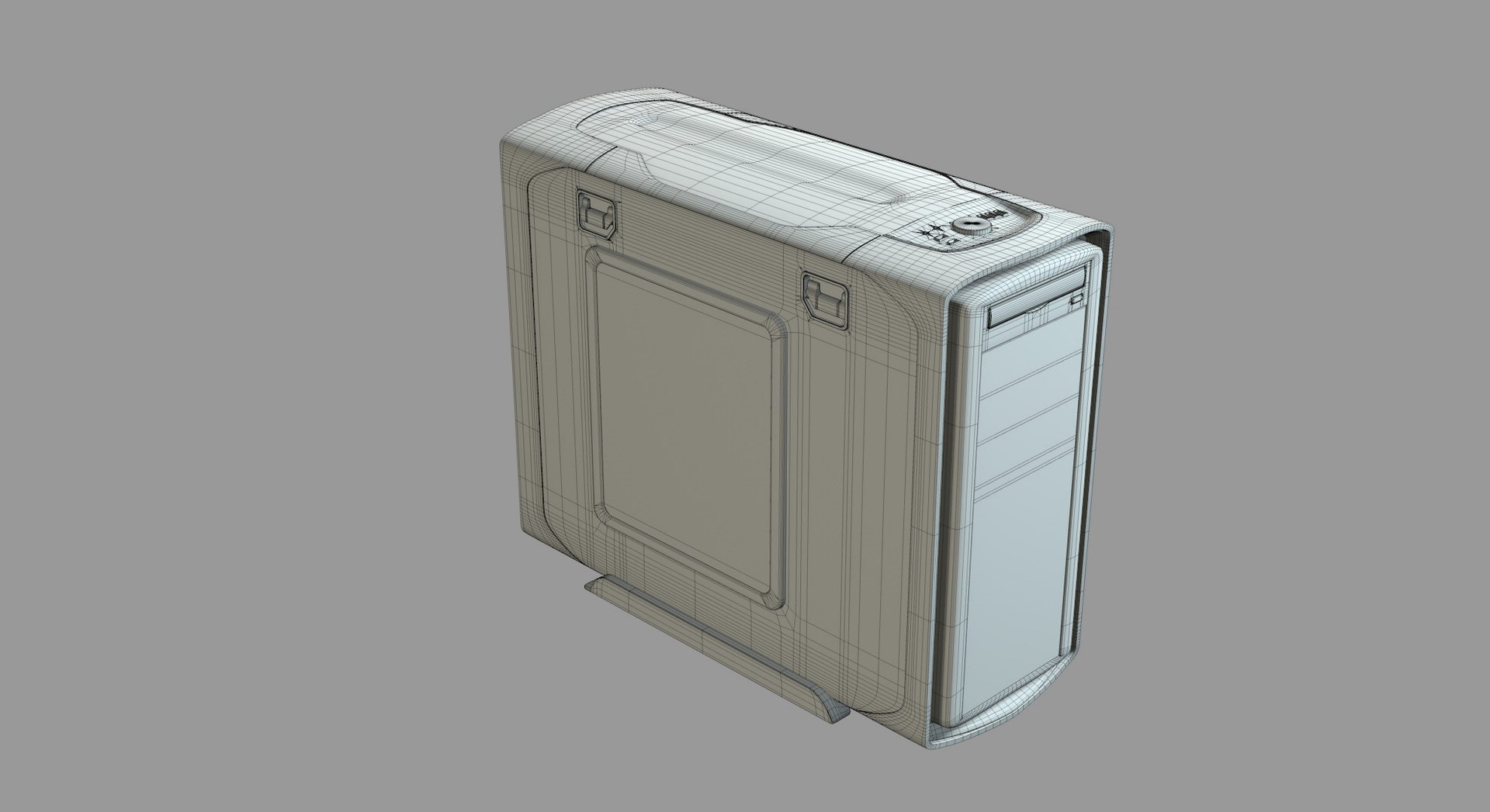 Computer Case 3d 3ds