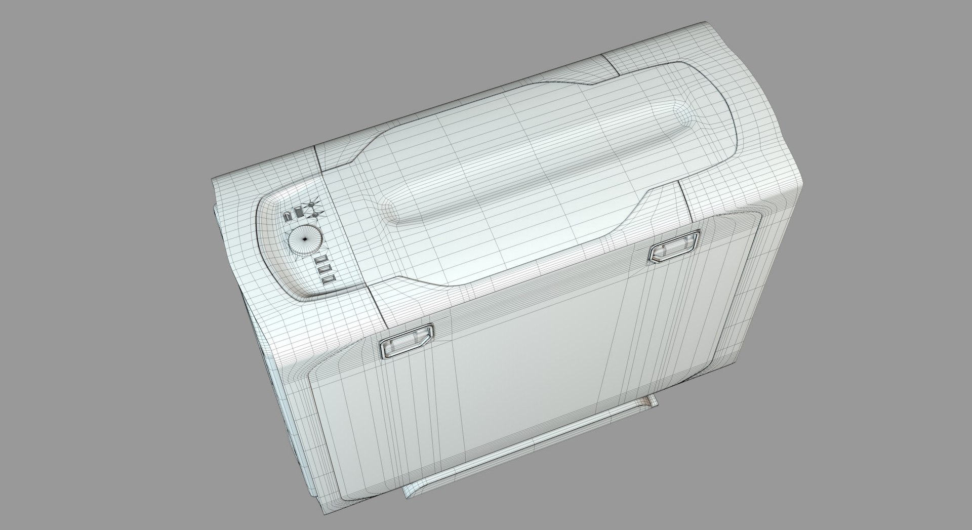 Computer Case 3d 3ds