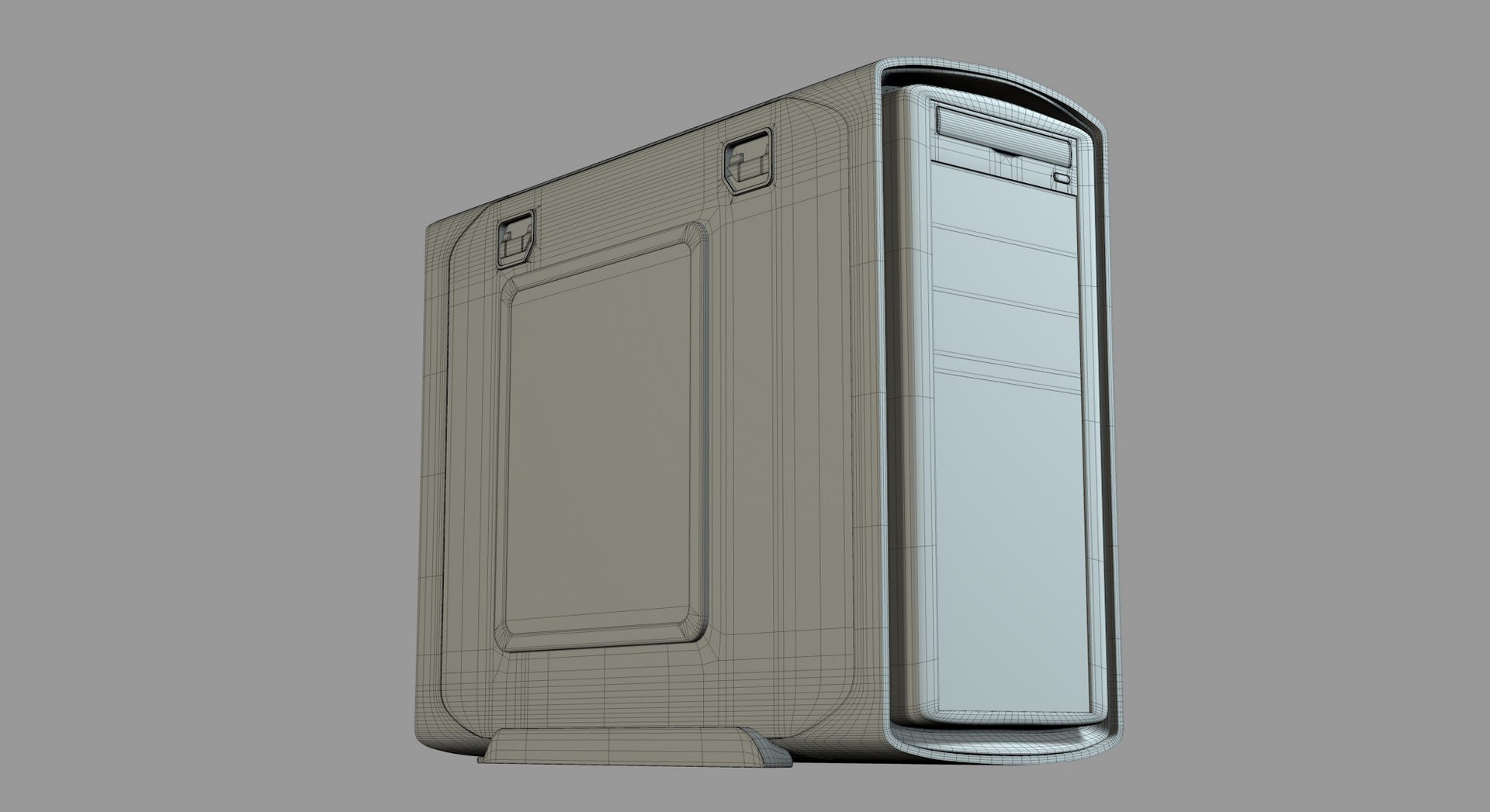 Computer Case 3d 3ds