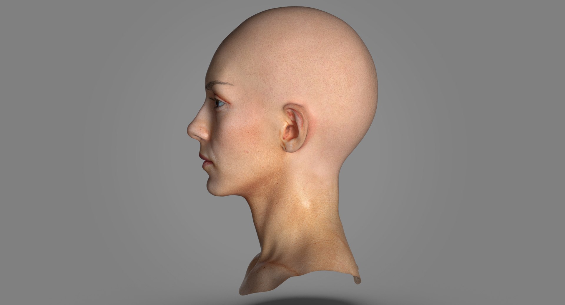Head Human Real 3D - TurboSquid 1680855