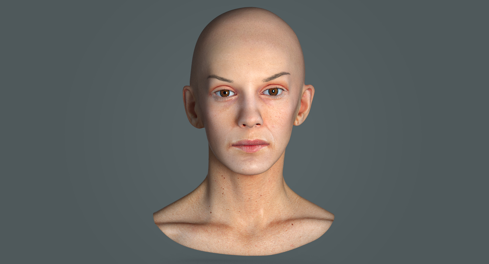 Head Human Real 3D - TurboSquid 1680855