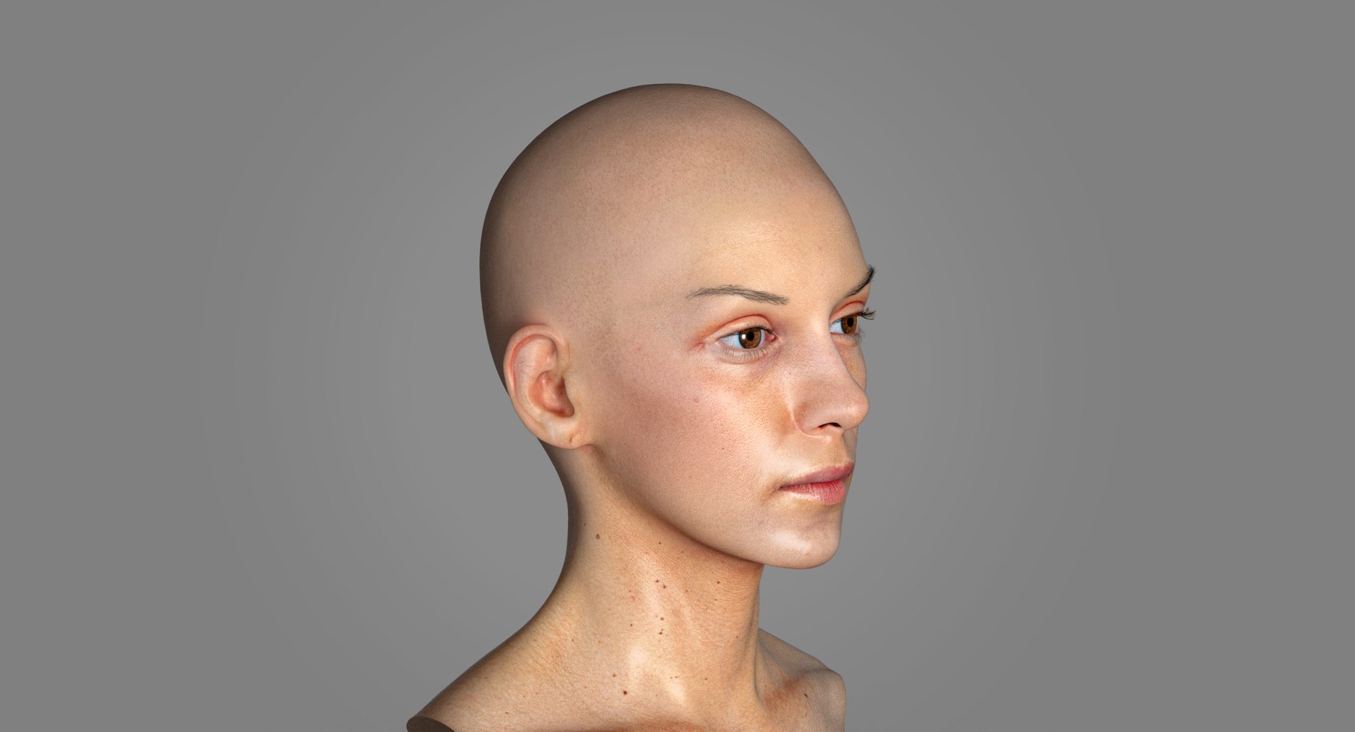 Head Human Real 3D - TurboSquid 1680855