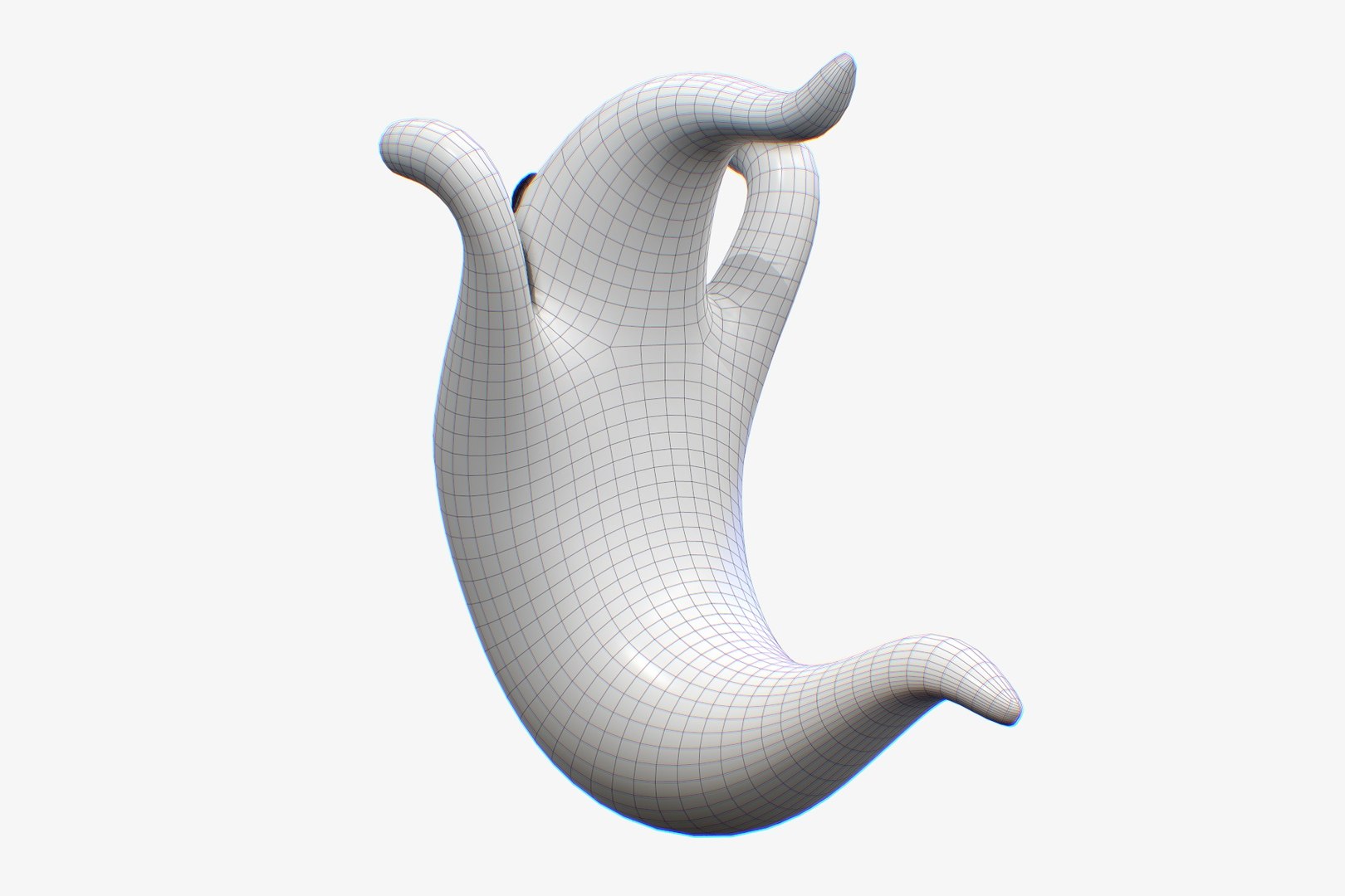 Cartoon Character Ghost 3D Model - TurboSquid 1330746