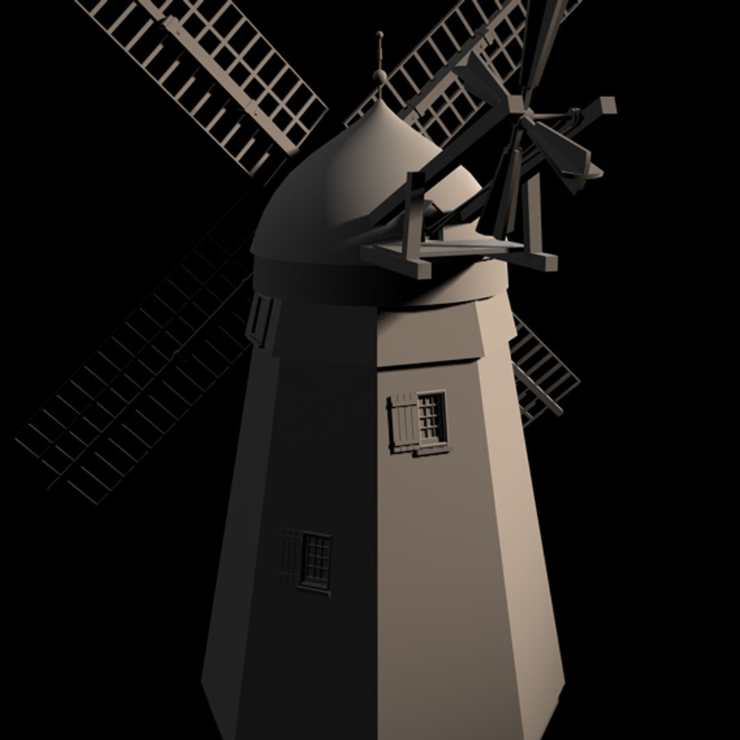 3d Windmill Wind