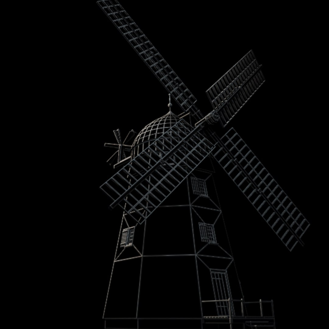 3d Windmill Wind