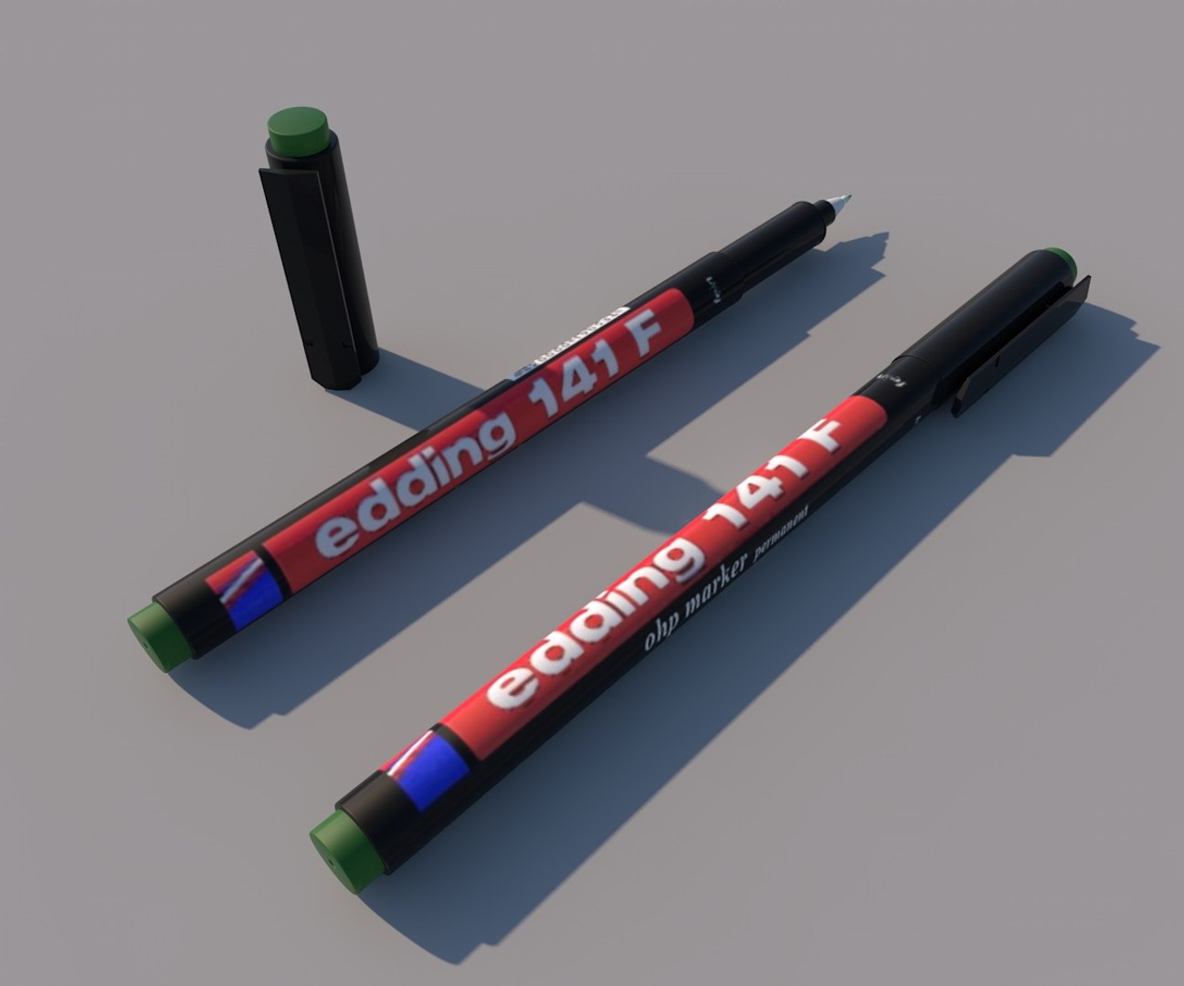 3d edding marker