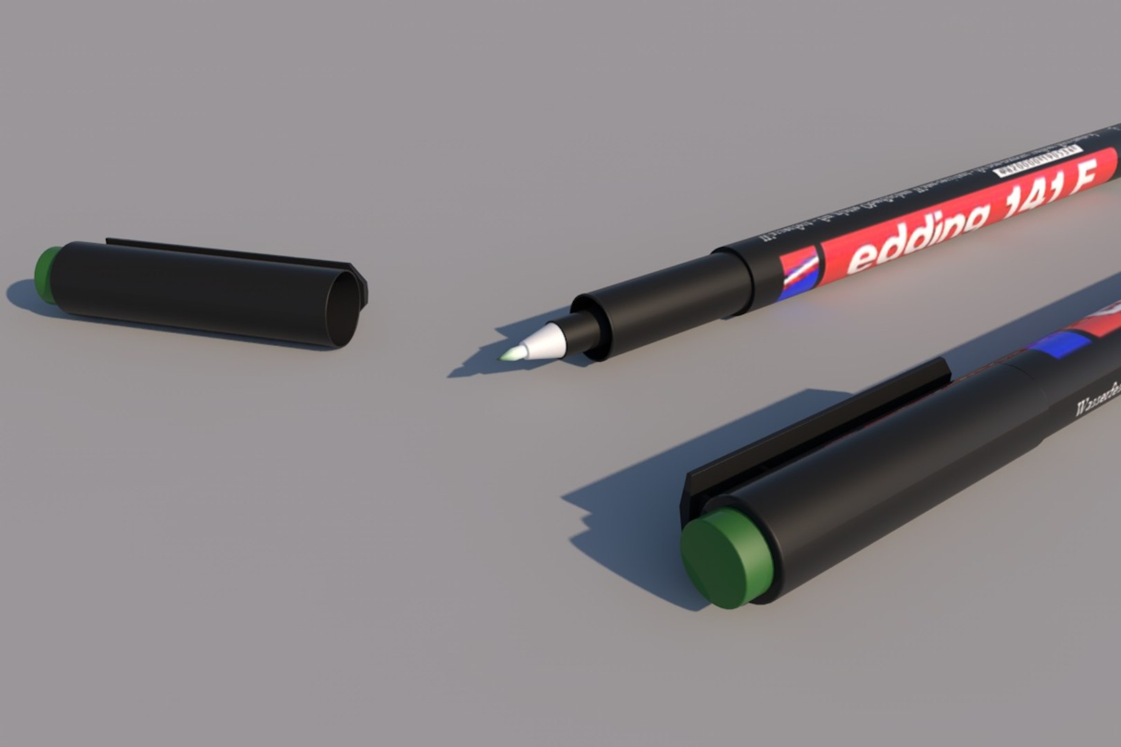 3d edding marker