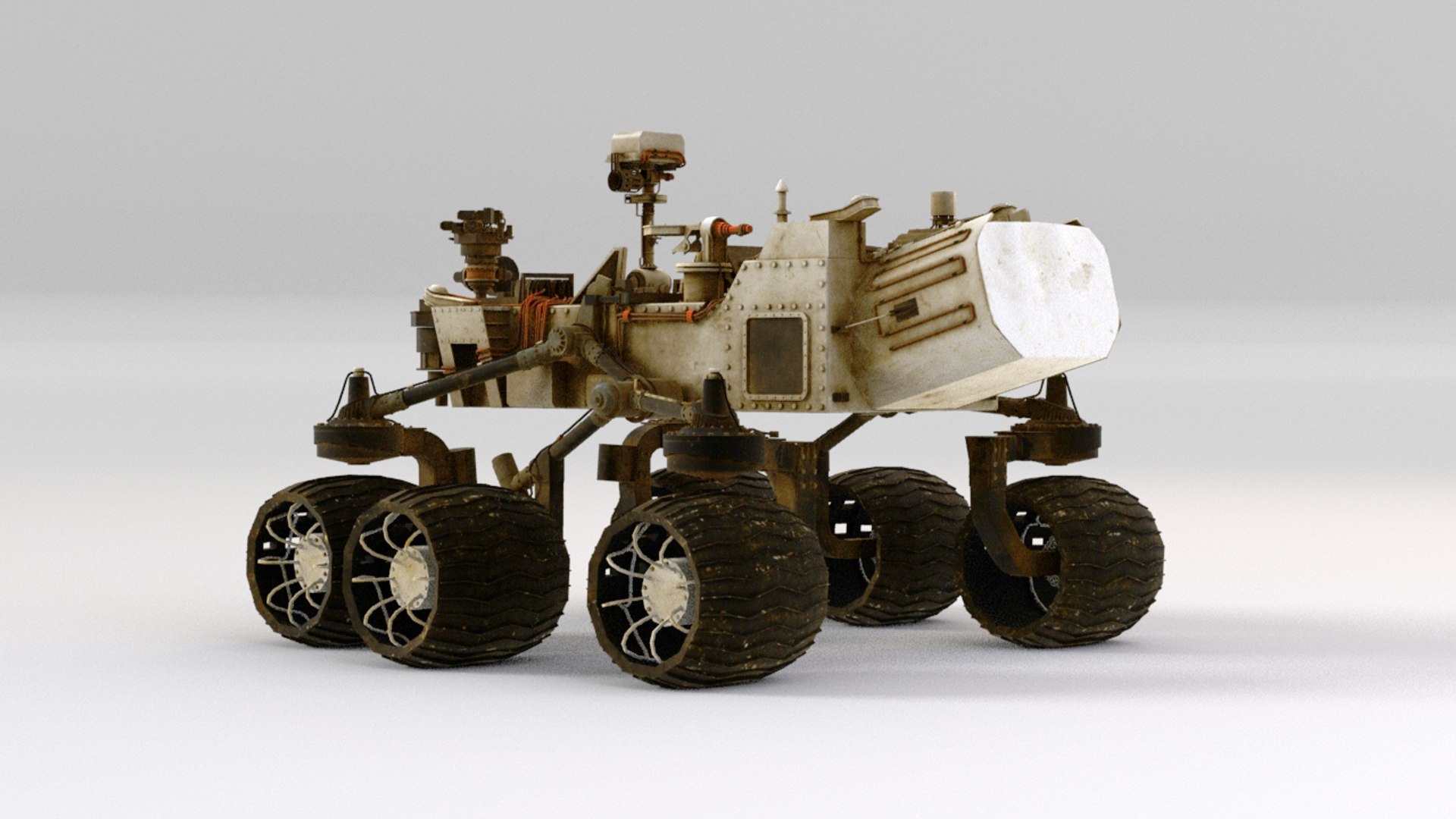 3D Ready Mars Rover Model - TurboSquid 1355495