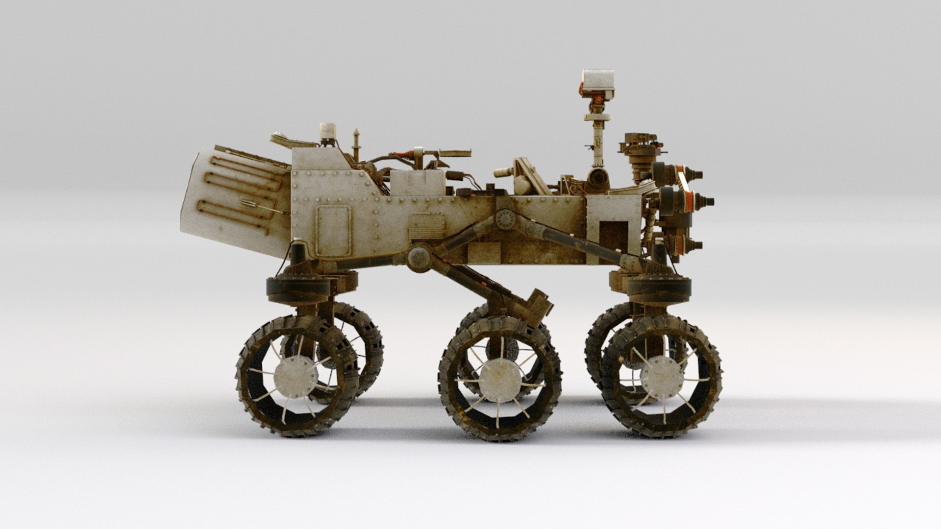 3D Ready Mars Rover Model - TurboSquid 1355495