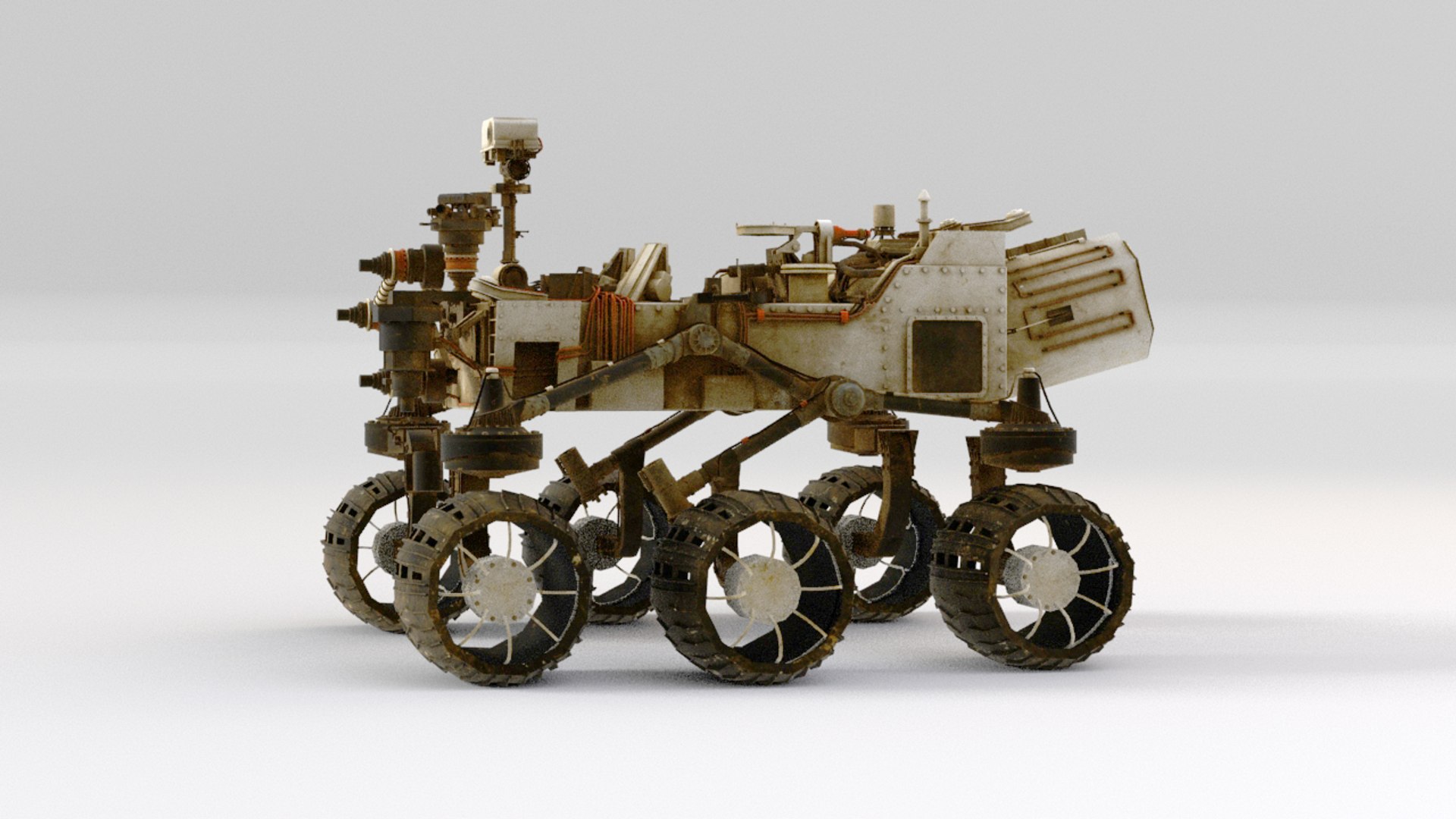 3D Ready Mars Rover Model - TurboSquid 1355495