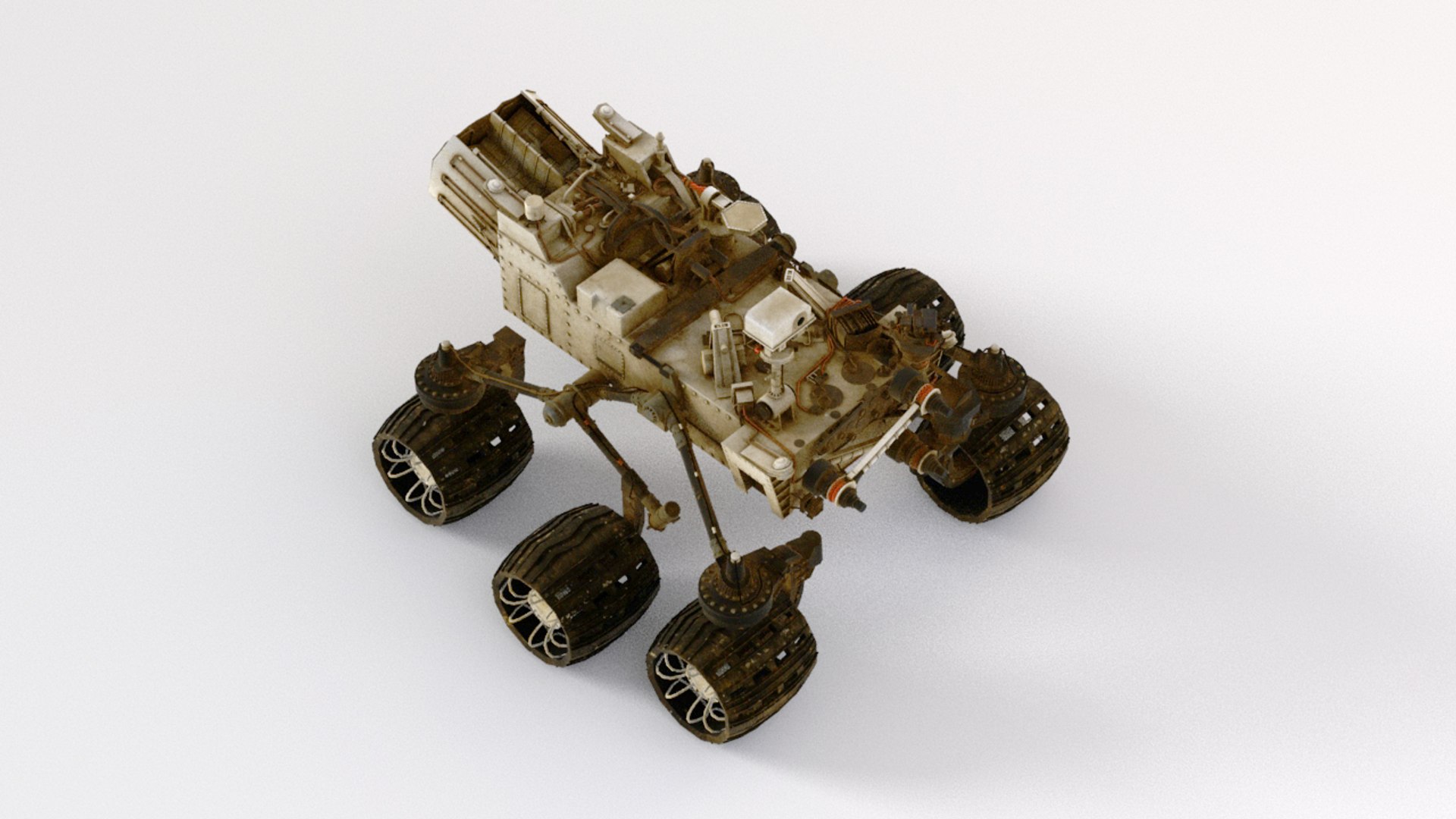 3D Ready Mars Rover Model - TurboSquid 1355495